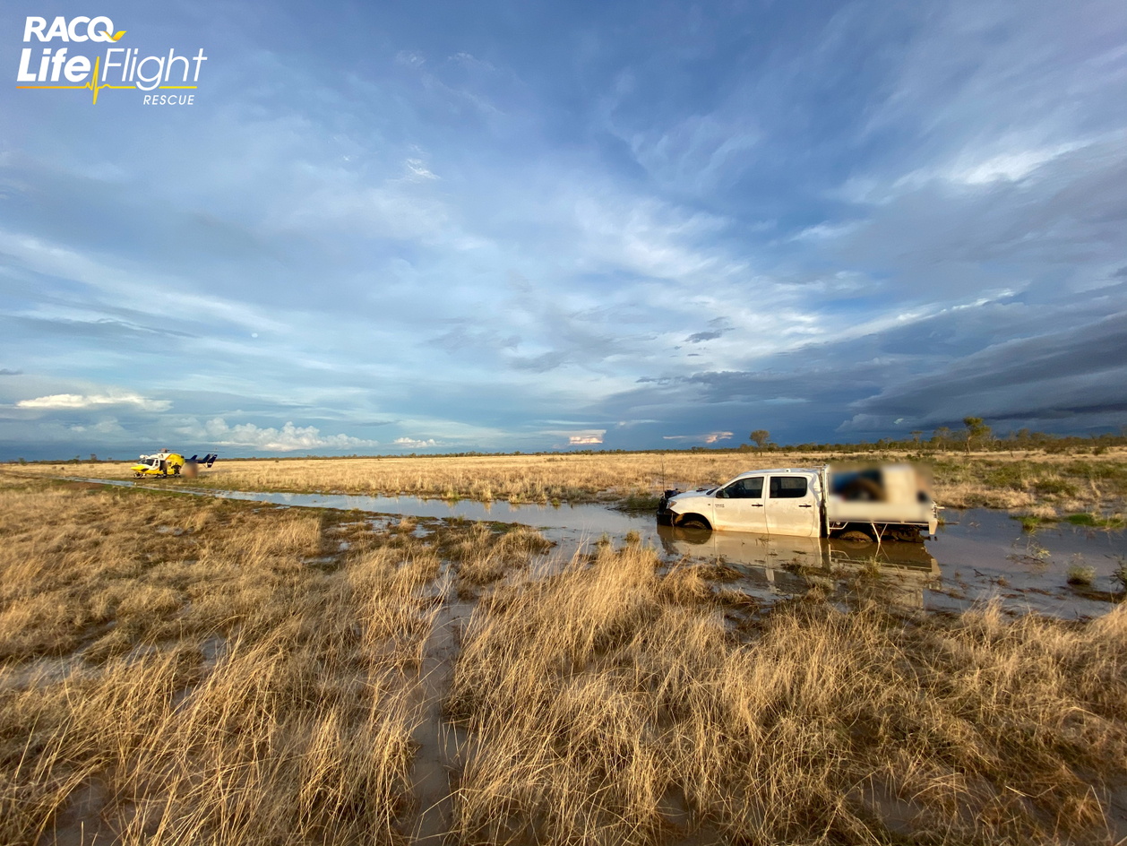 Two rescued from Australia's flooded Outback after friends trek 12 ...