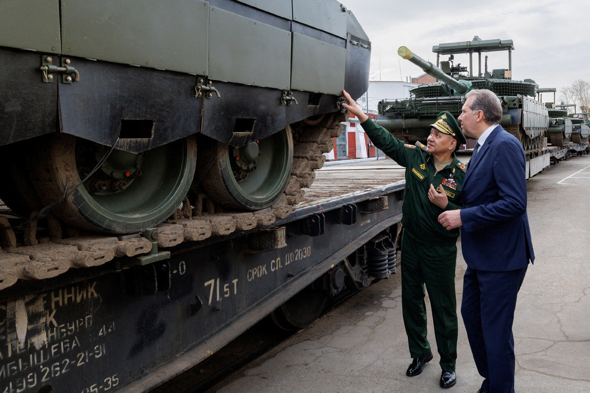 Russia's Shoigu says tank production is booming | Reuters