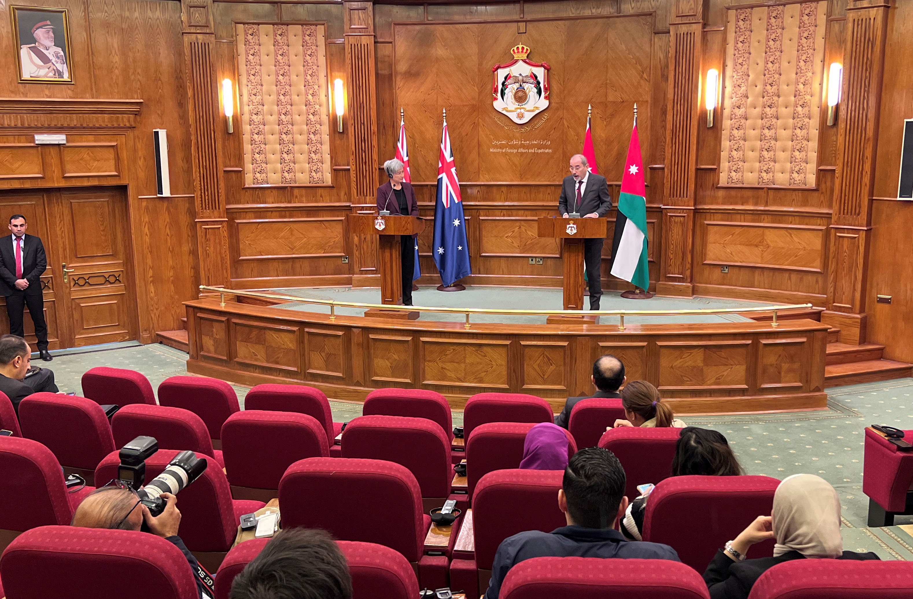 Jordan says Israel is placing 'big impediments' to aid for Palestinians ...