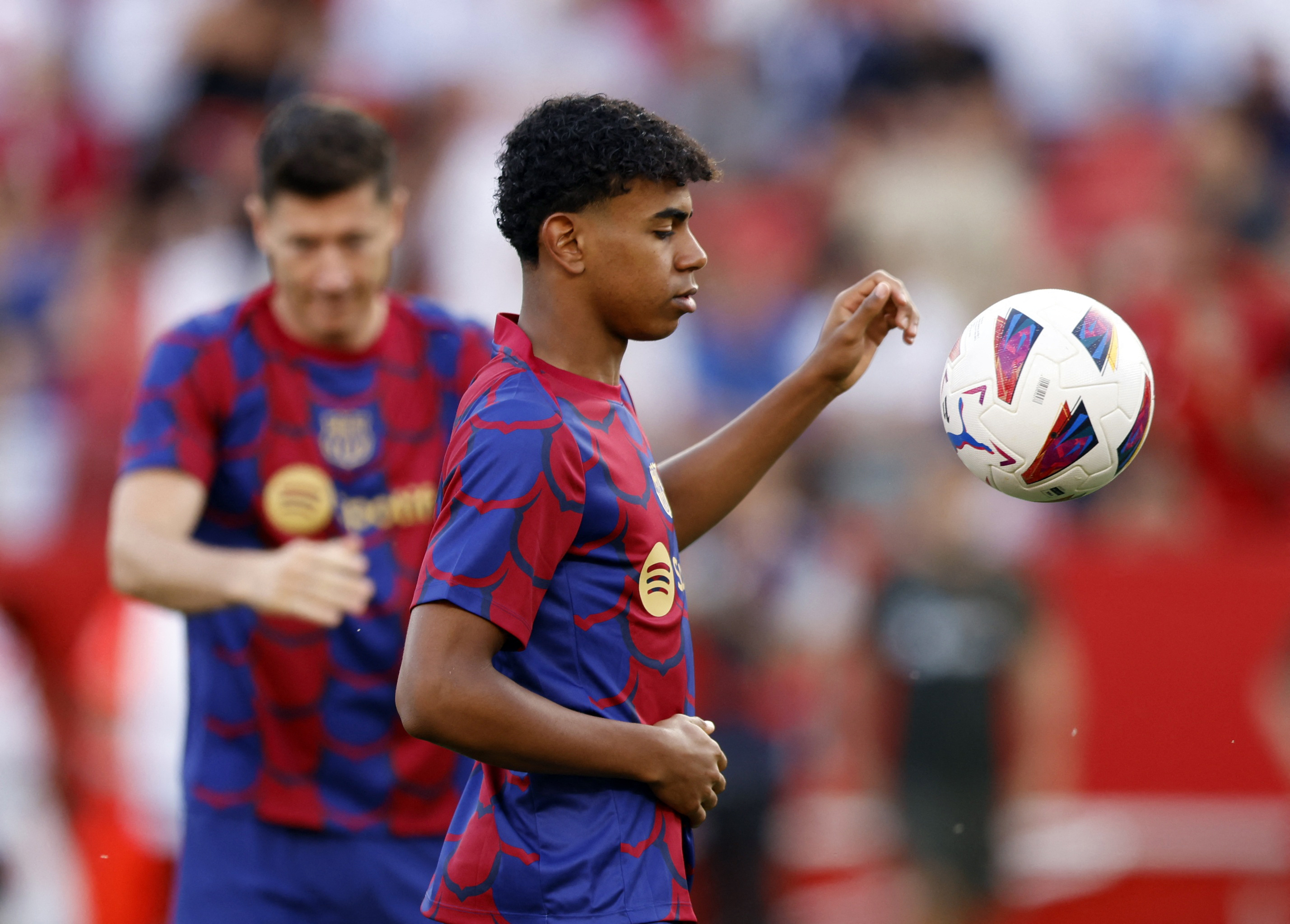 Wonderkid Yamal ready to lead young Spain side | Reuters