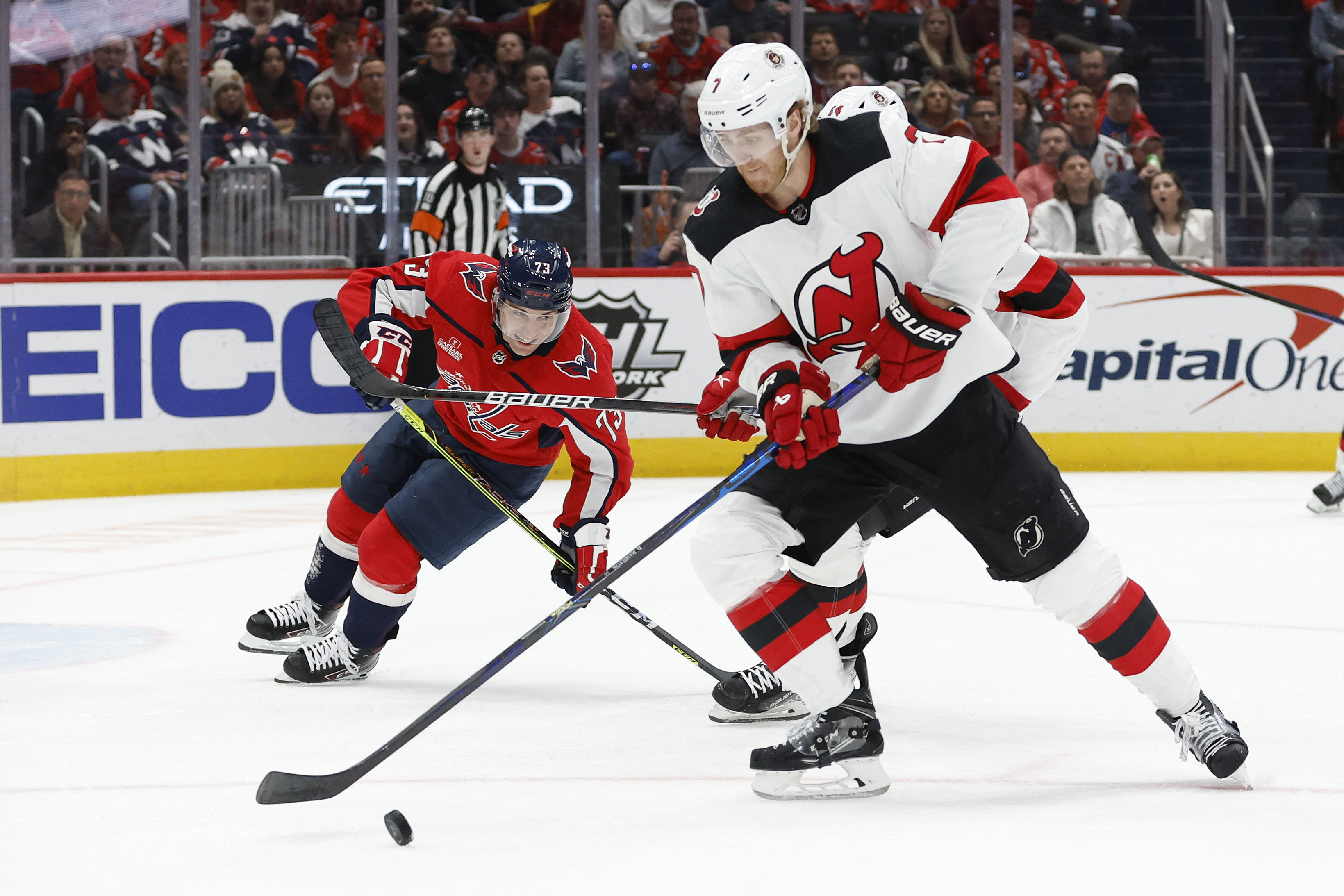 Devils cap winningest season with victory over Capitals | Reuters