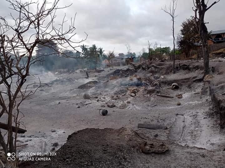 Myanmar village burned after fighting; residents blame security forces ...