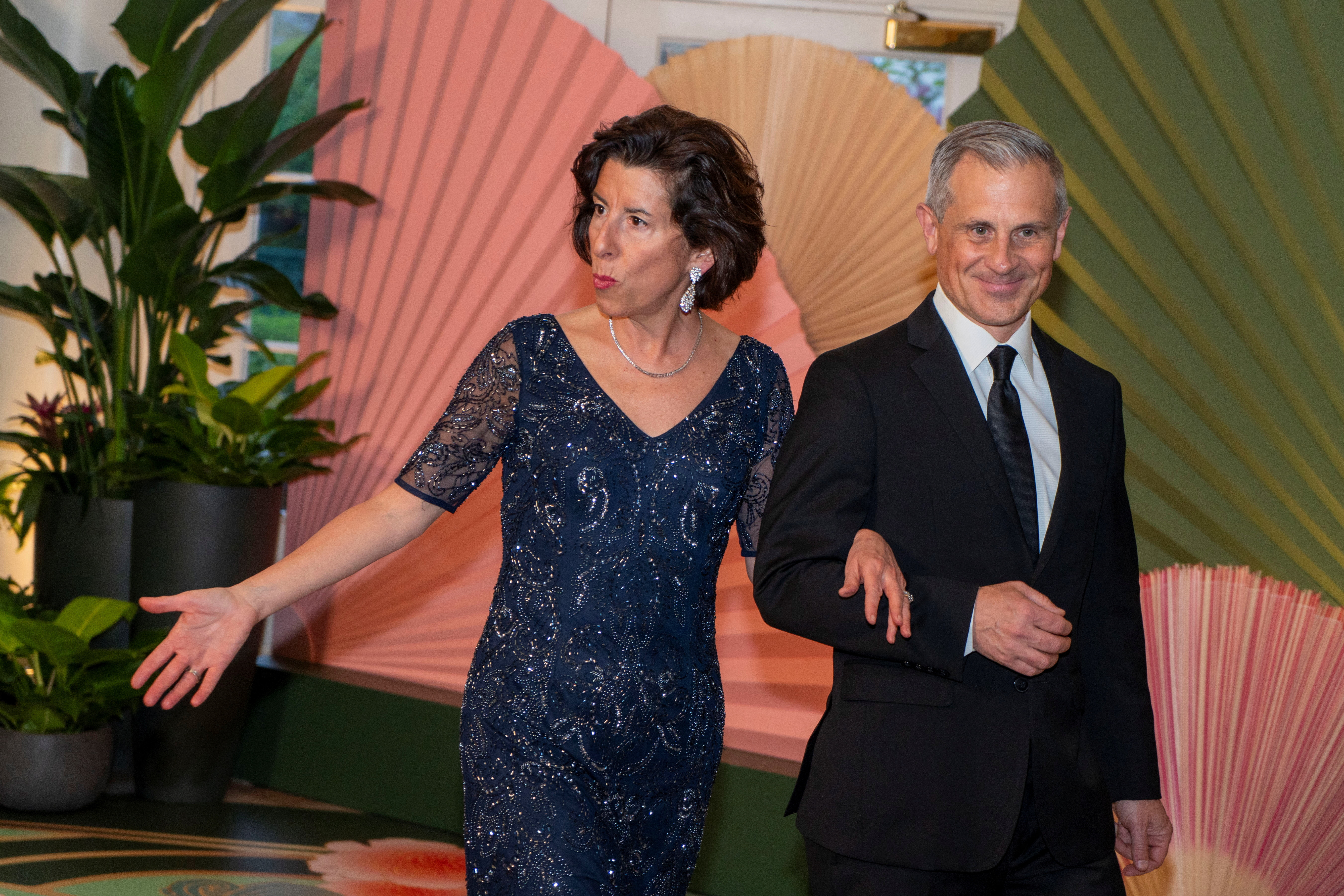 Guest-list style at the White House State Dinner - April 11, 2024 | Reuters