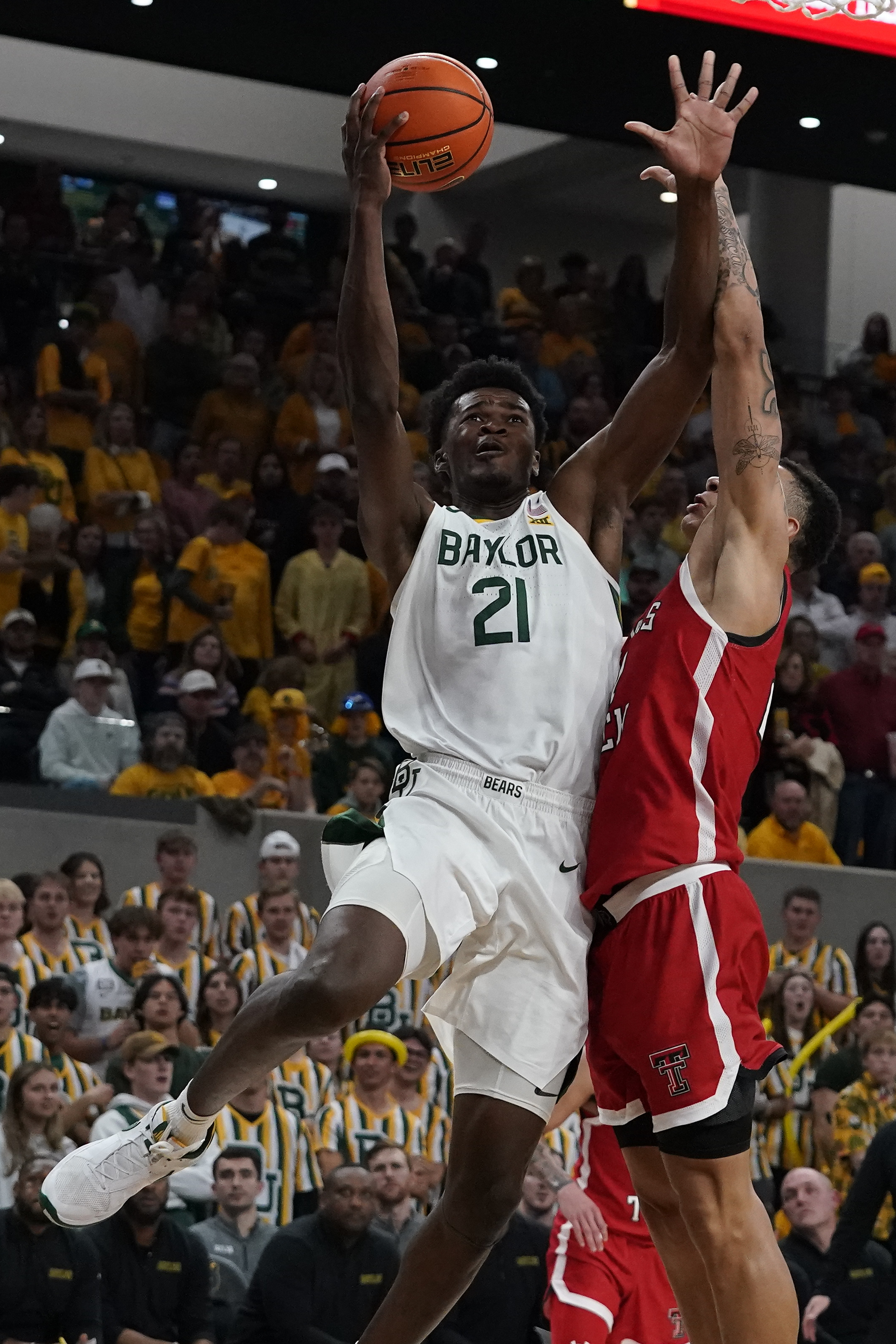 No. 13 Baylor edges No. 23 Texas Tech thanks to strong 2nd half | Reuters