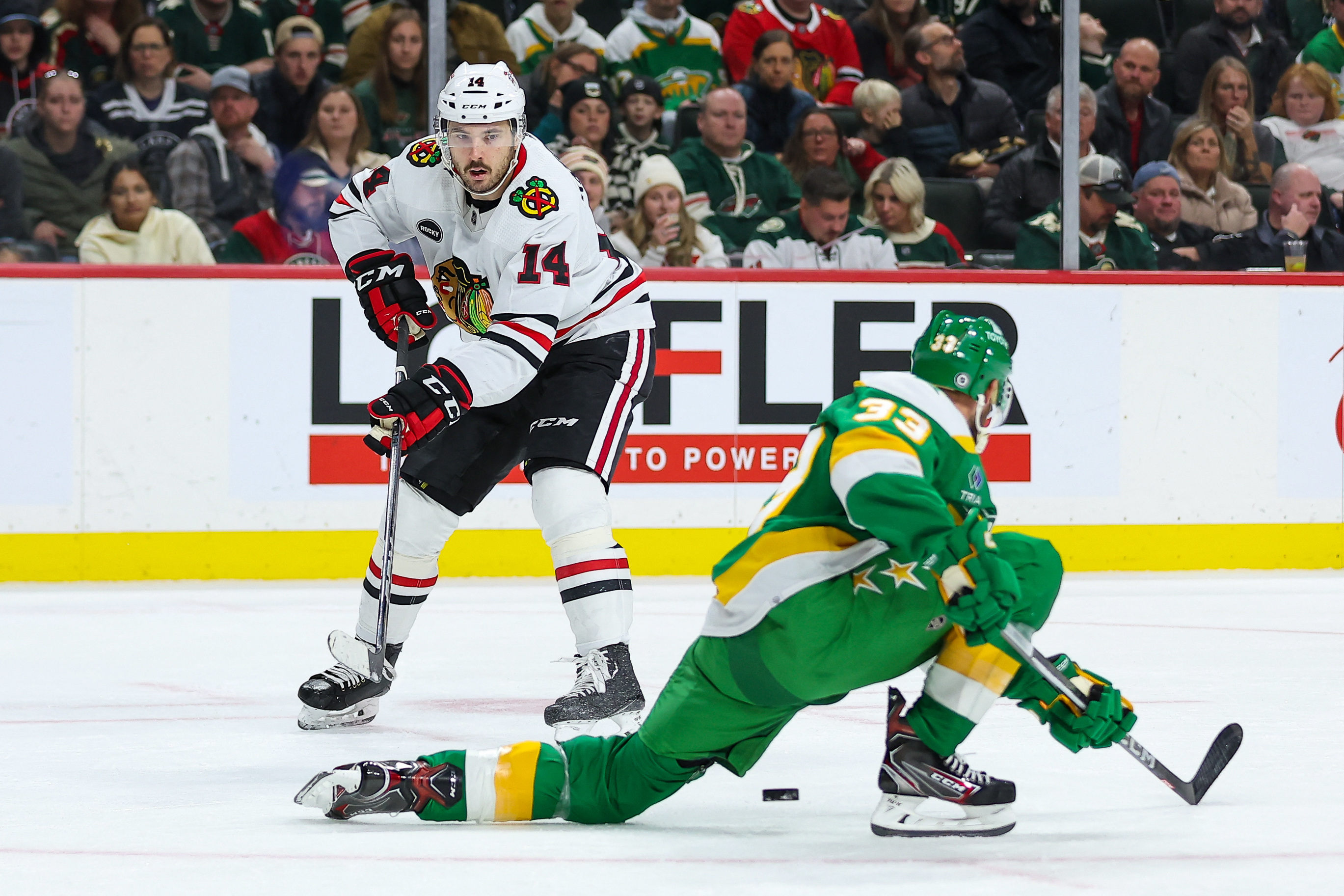 Marco Rossi scores twice, Wild stuff Blackhawks | Reuters