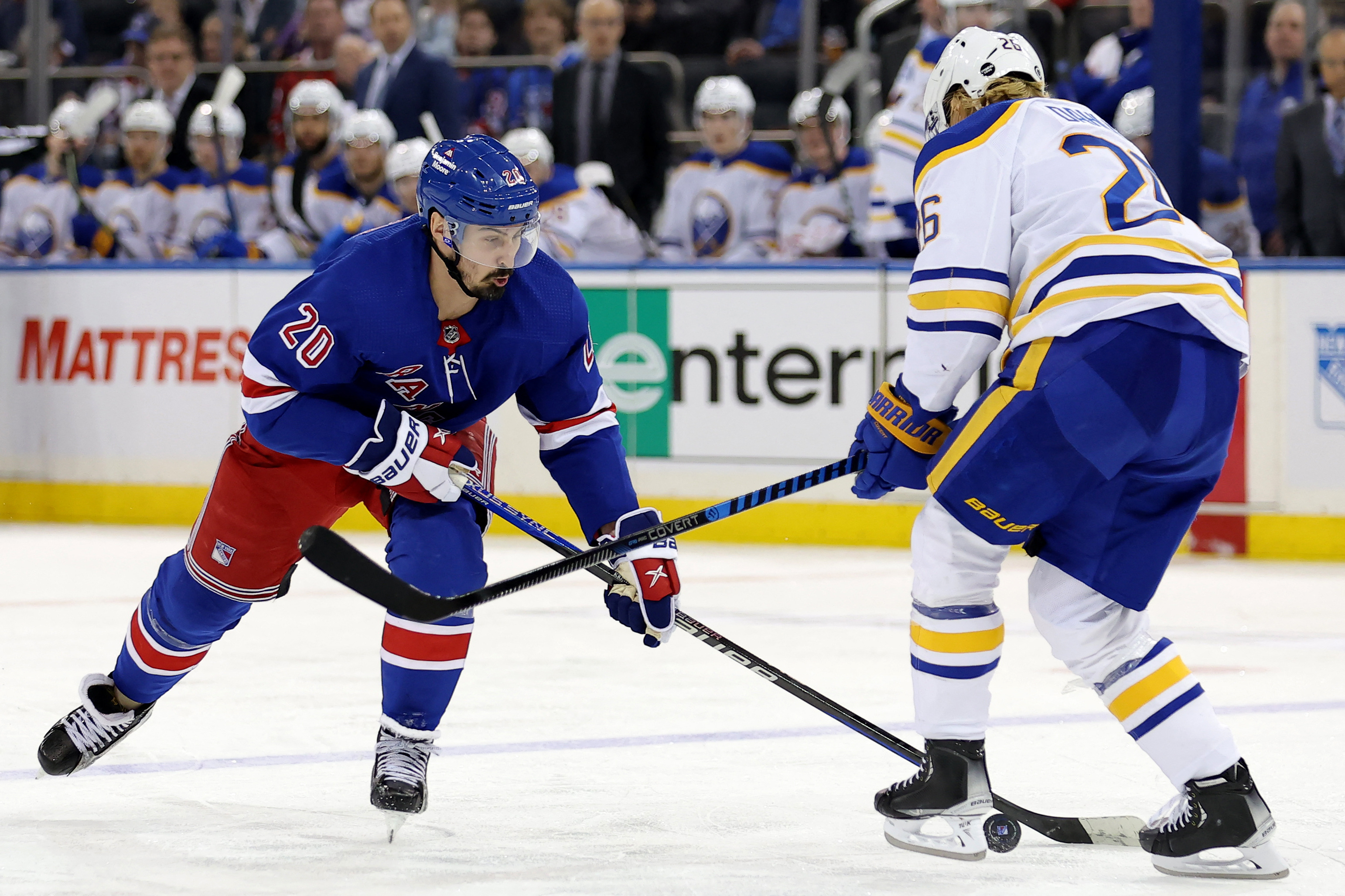 Sabres keep playoff hopes alive by beating Rangers in shootout | Reuters