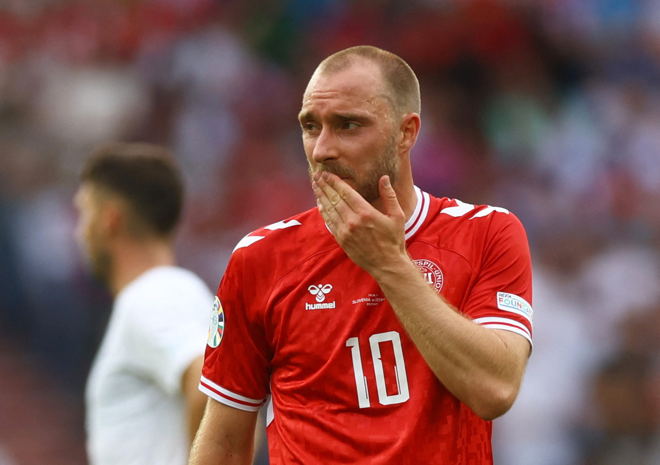 Eriksen's fairytale Euro comeback spoilt by Slovenia in 1-1 Euro draw | Reuters