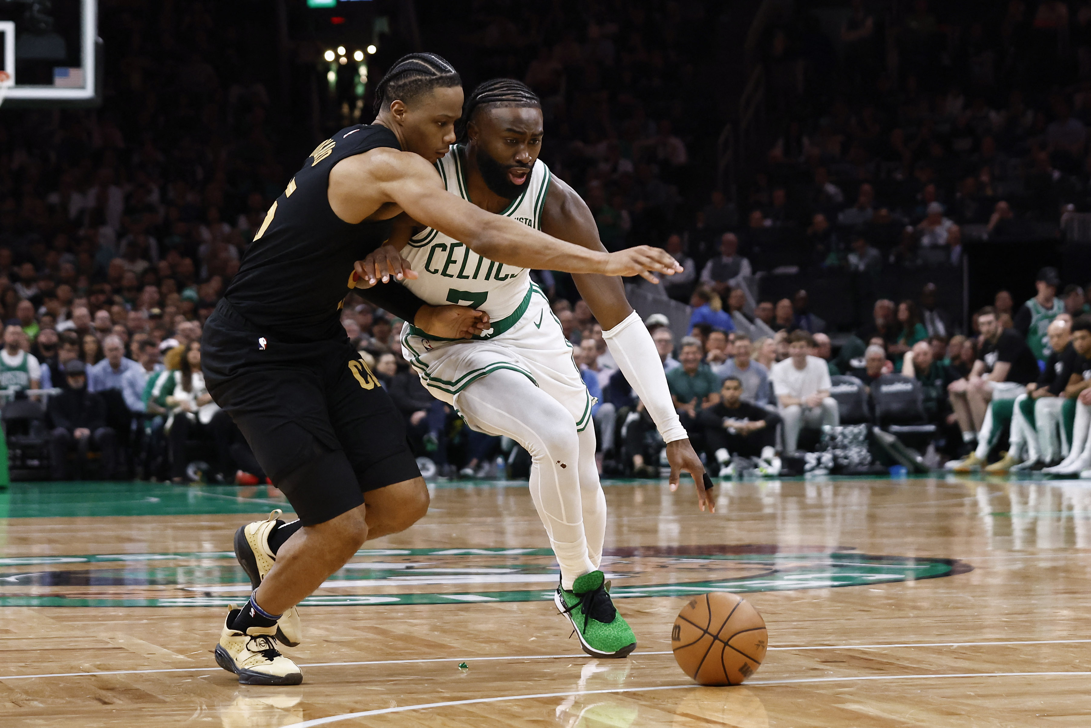 Jaylen Brown, Celtics crush Cavaliers in Game 1 | Reuters