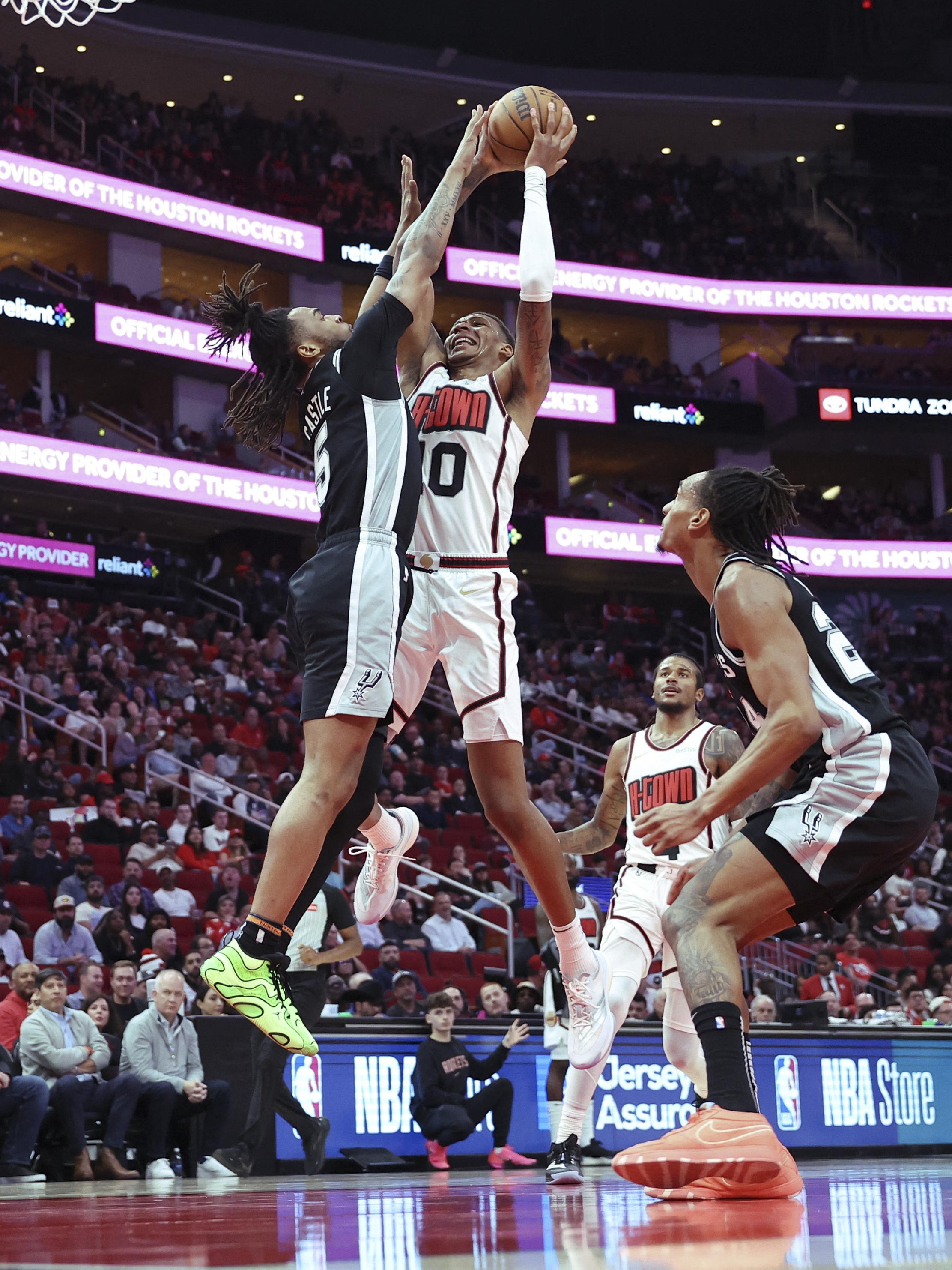 Rockets Spurs History