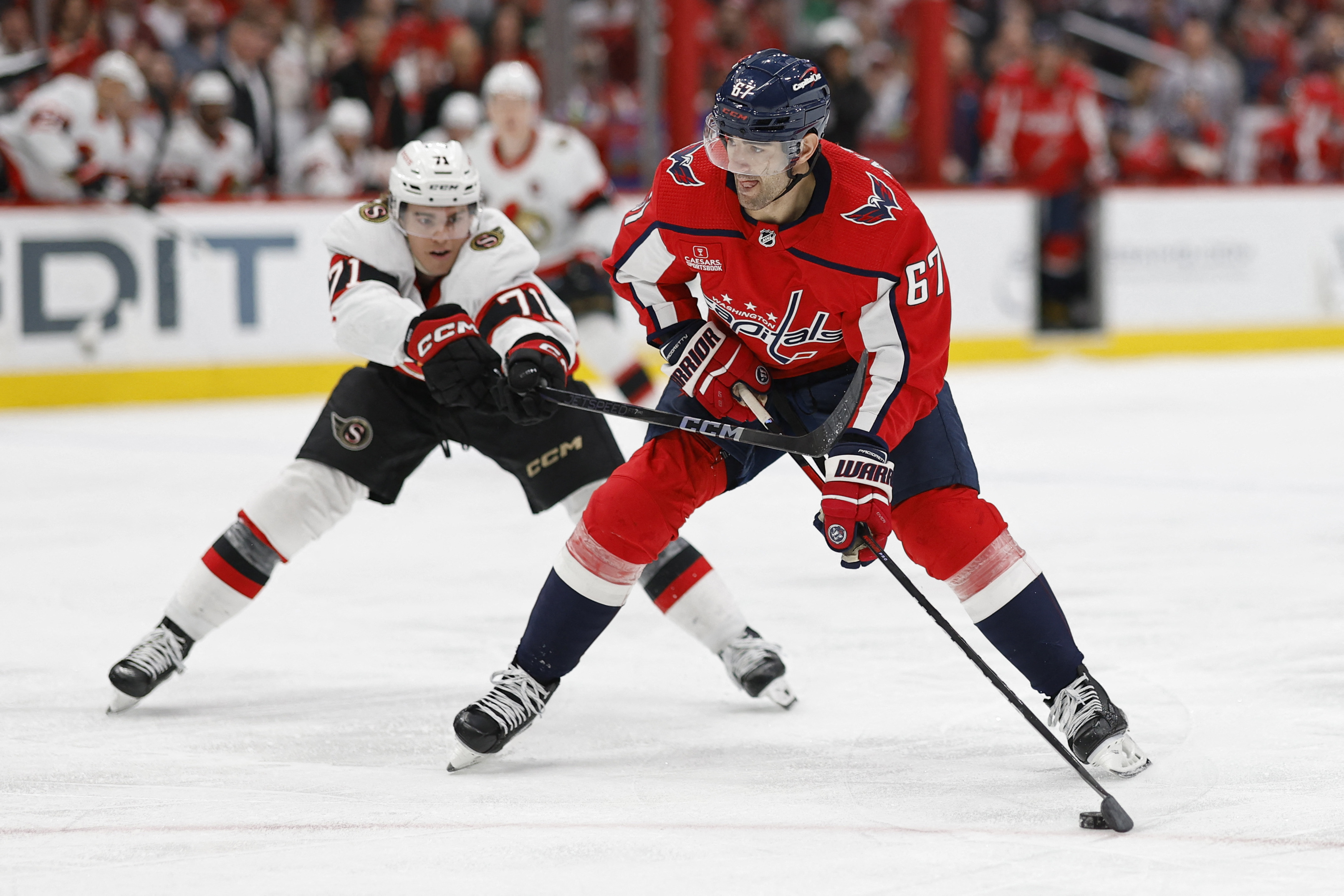 Jake Sanderson's goal early in OT lifts Senators over Capitals | Reuters