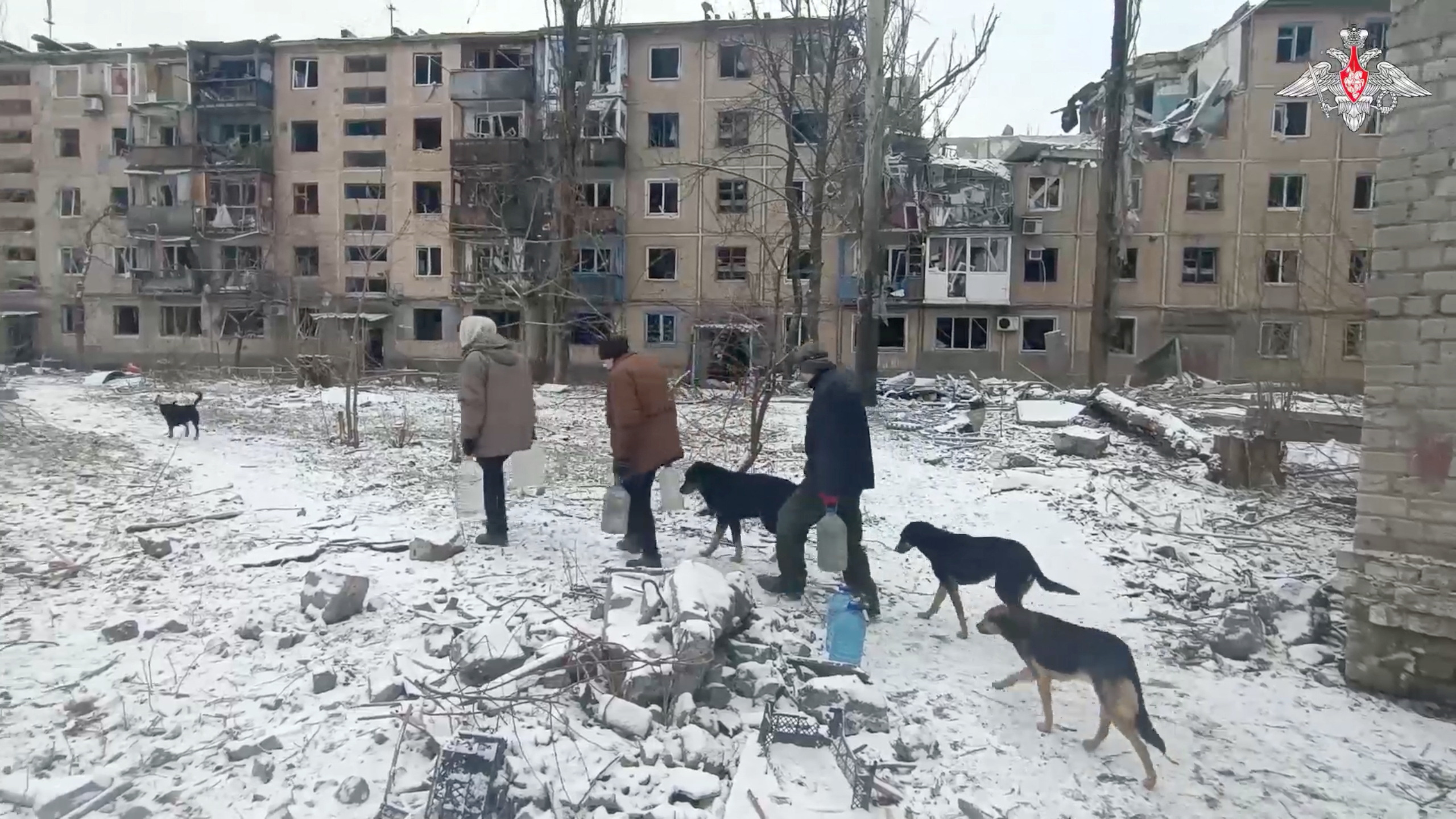 Avdiivka, a Ukrainian town taken by Russia, shown in ruins | Reuters