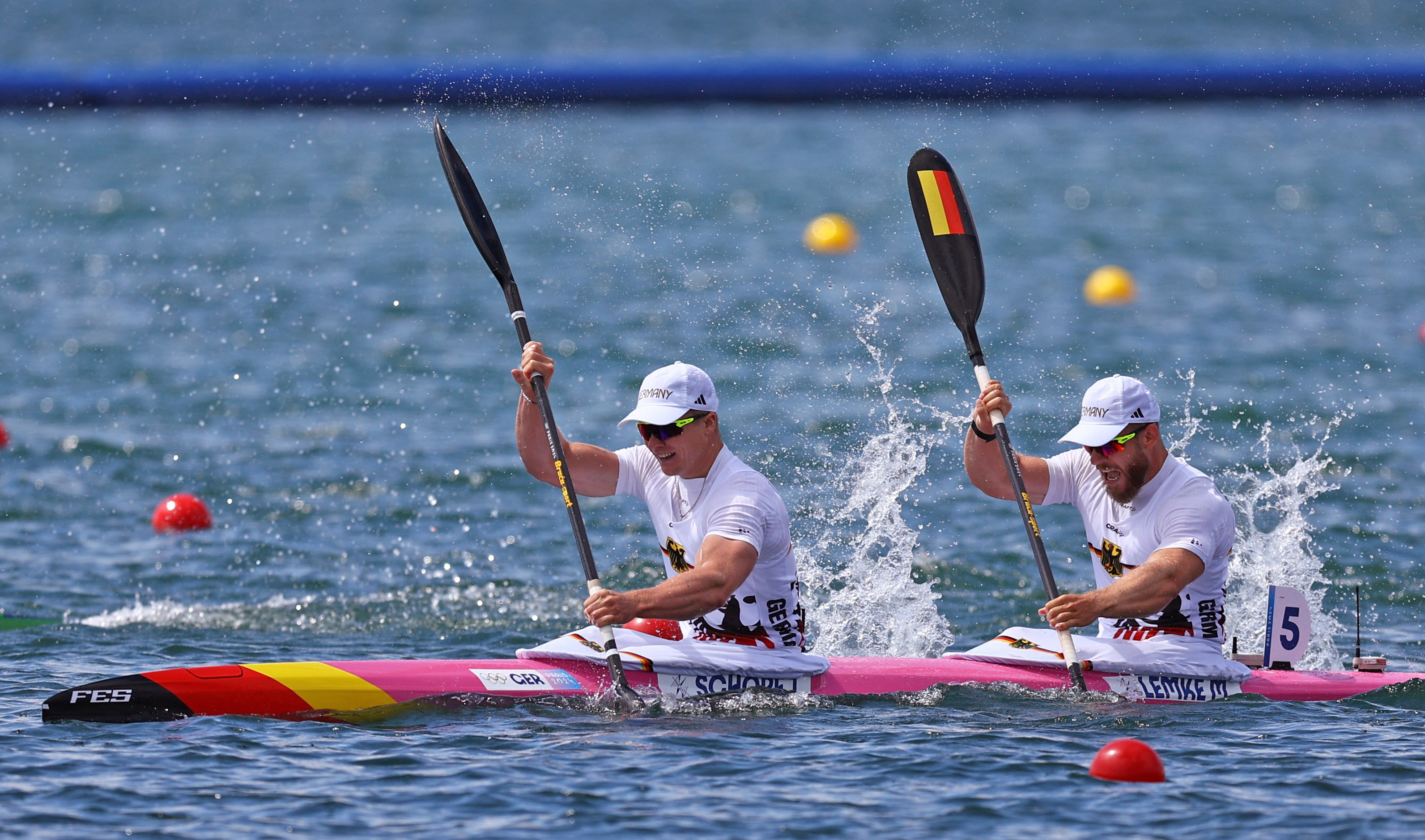 Canoeing-Carrington grabs another gold as New Zealand win kayak double ...