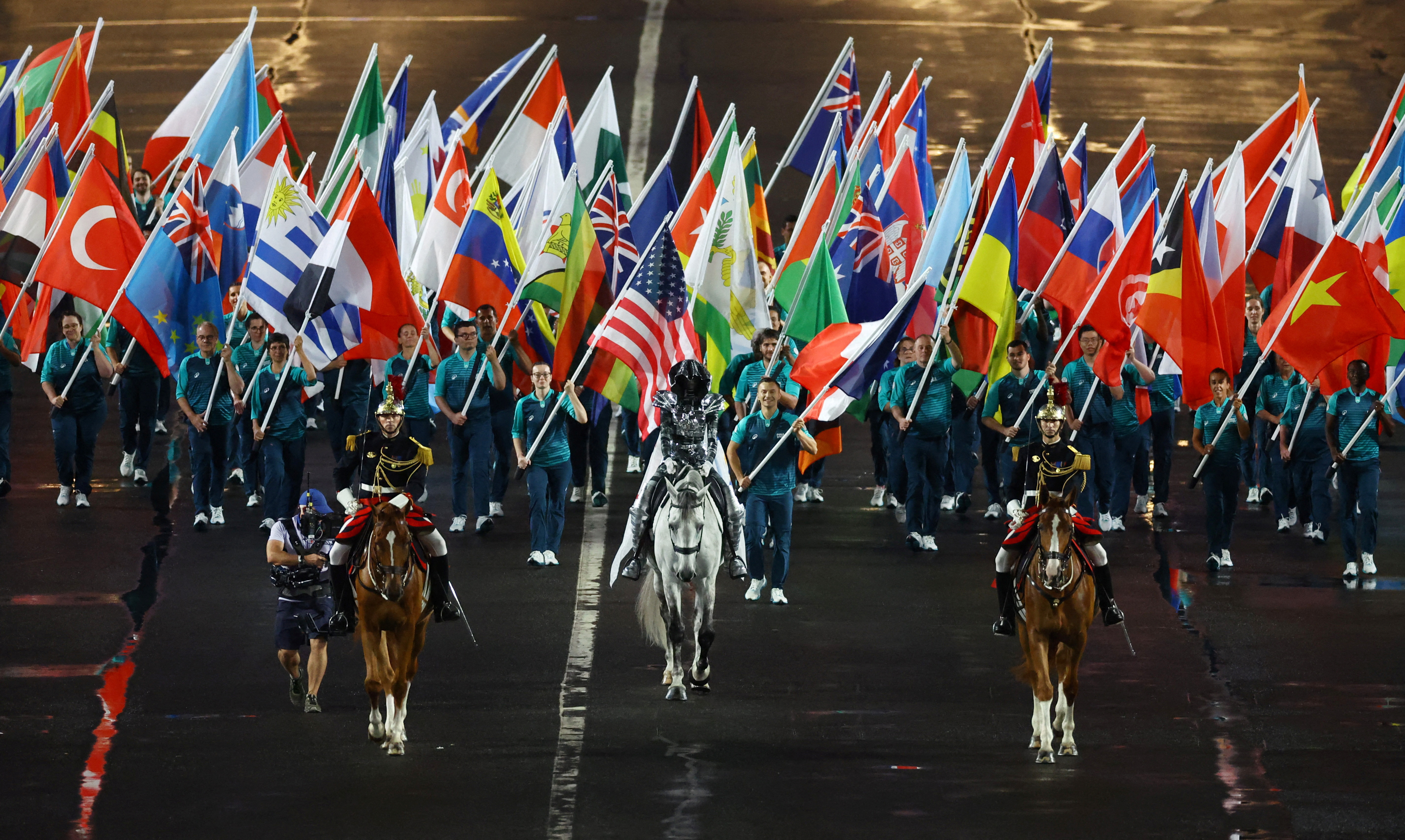 Spectacle on the Seine: Scenes from the Paris Olympics opening ceremony ...