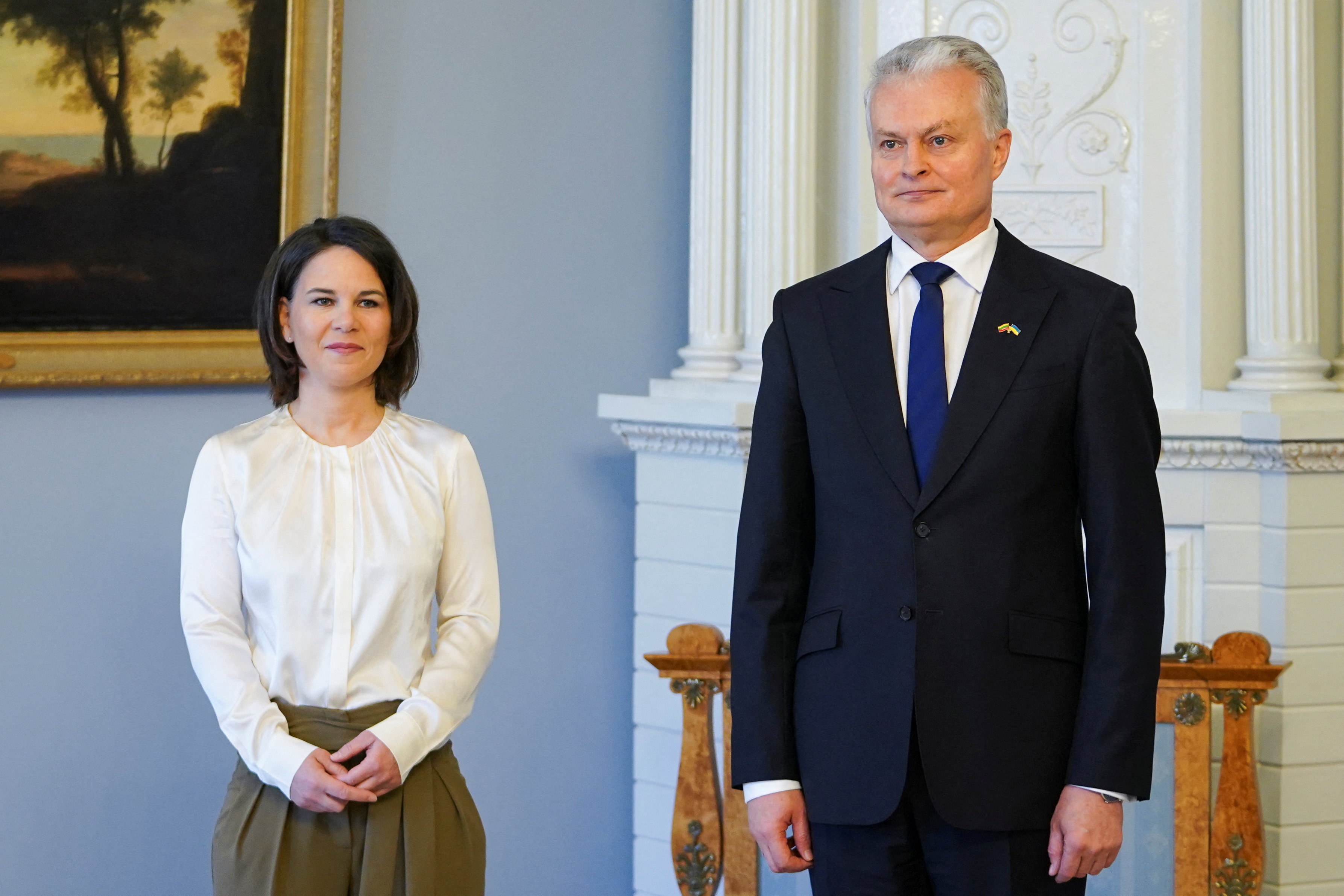 Lithuania's president calls for more NATO troops | Reuters