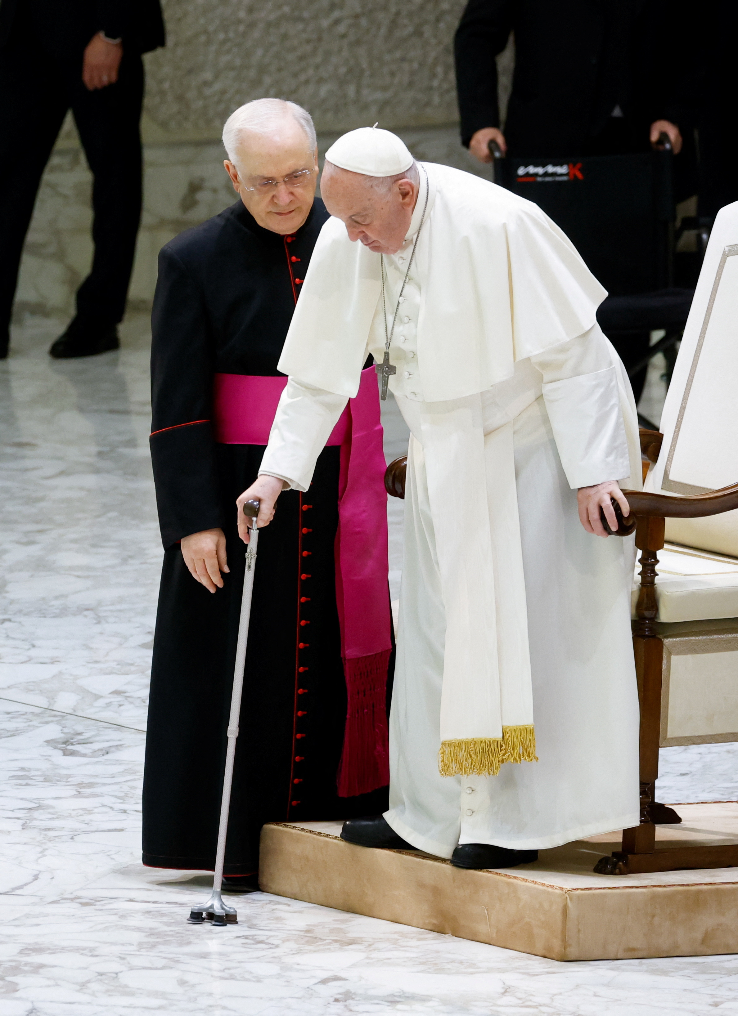 Pope appears in better health ahead of busy Easter schedule | Reuters