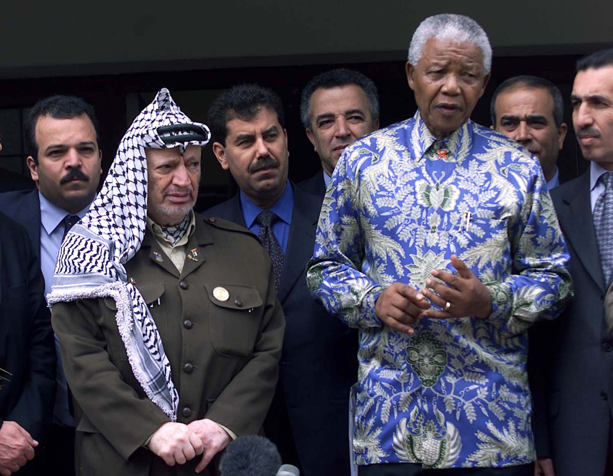 A decade after Mandela's death, his pro-Palestinian legacy lives on ...