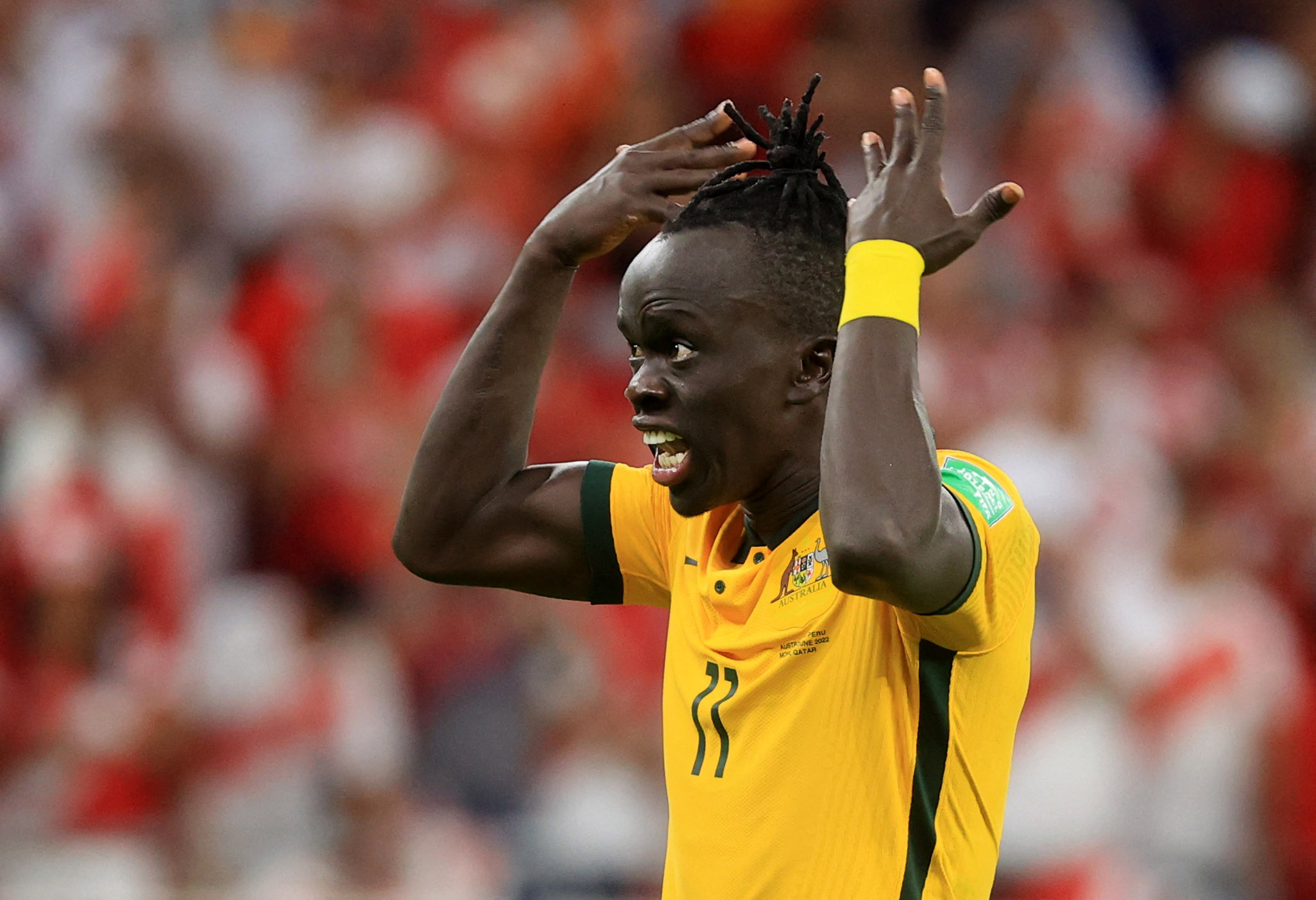 From refugee camp to World Cup, Mabil thanks Australia | Reuters