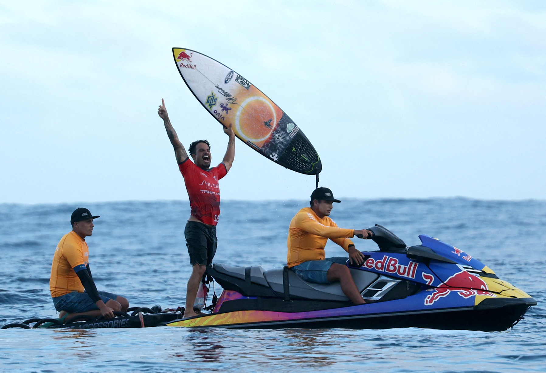 Brazil's Ferreira wins Tahiti Pro in epic Olympic appetizer | Reuters