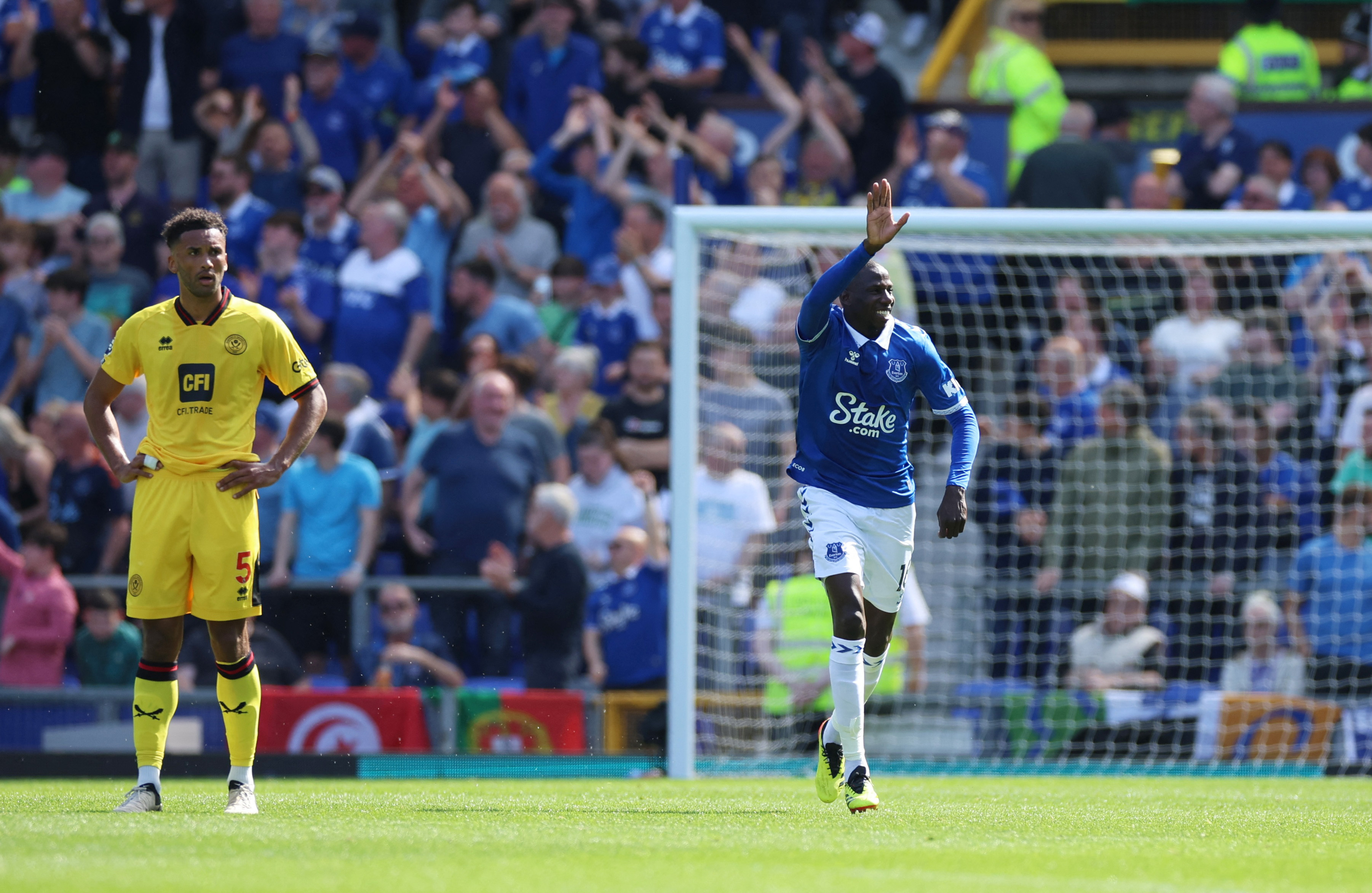 Doucoure secures Everton record with win over Sheffield United | Reuters