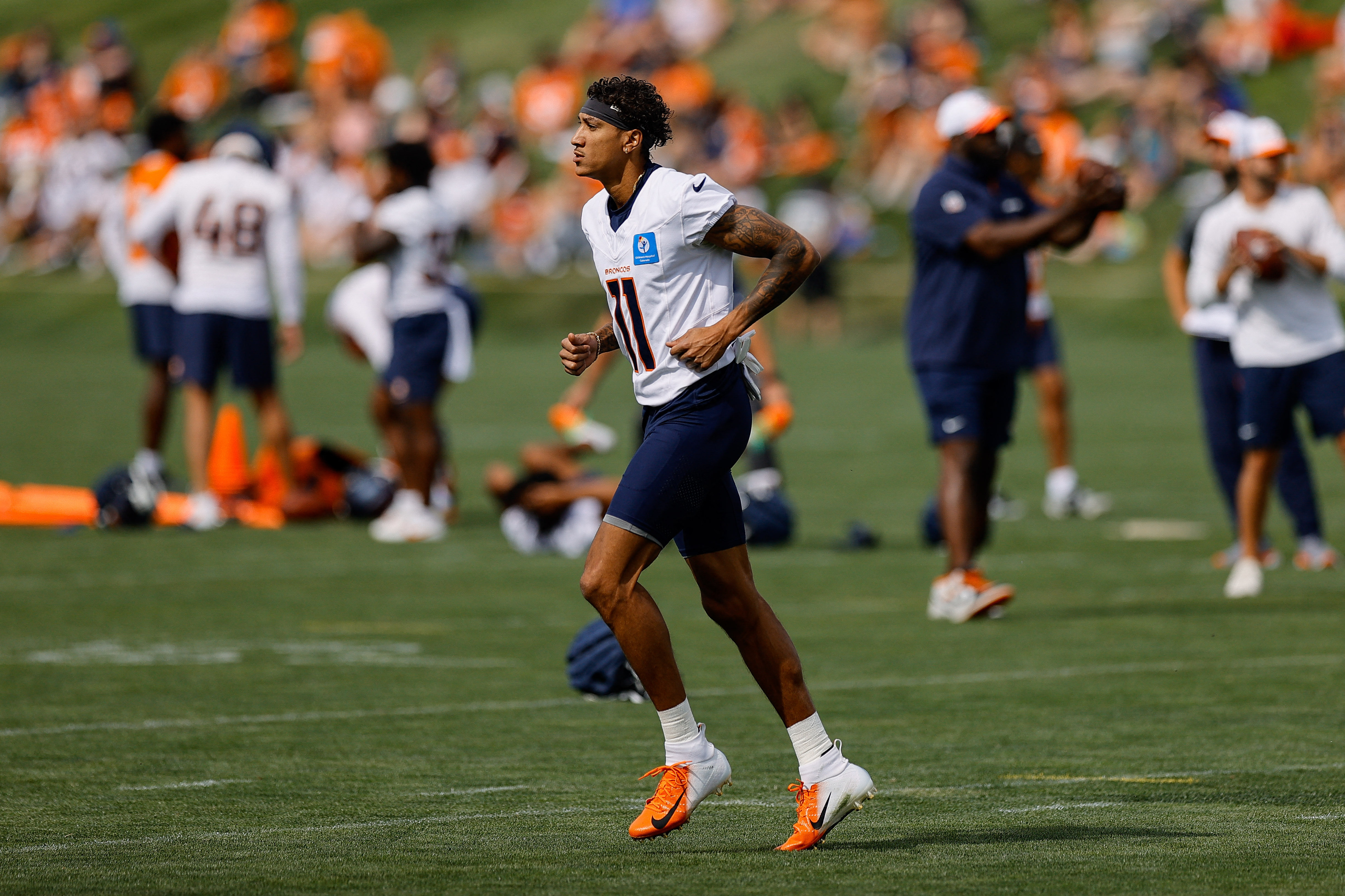 Broncos WR Josh Reynolds wounded twice in shooting | Reuters