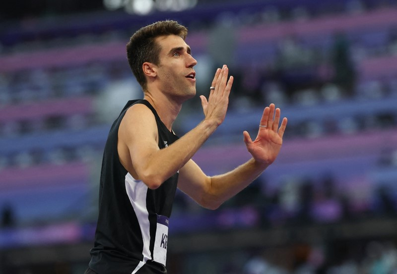 New Zealand's Kerr prevails in jump-off to win high jump gold | Reuters