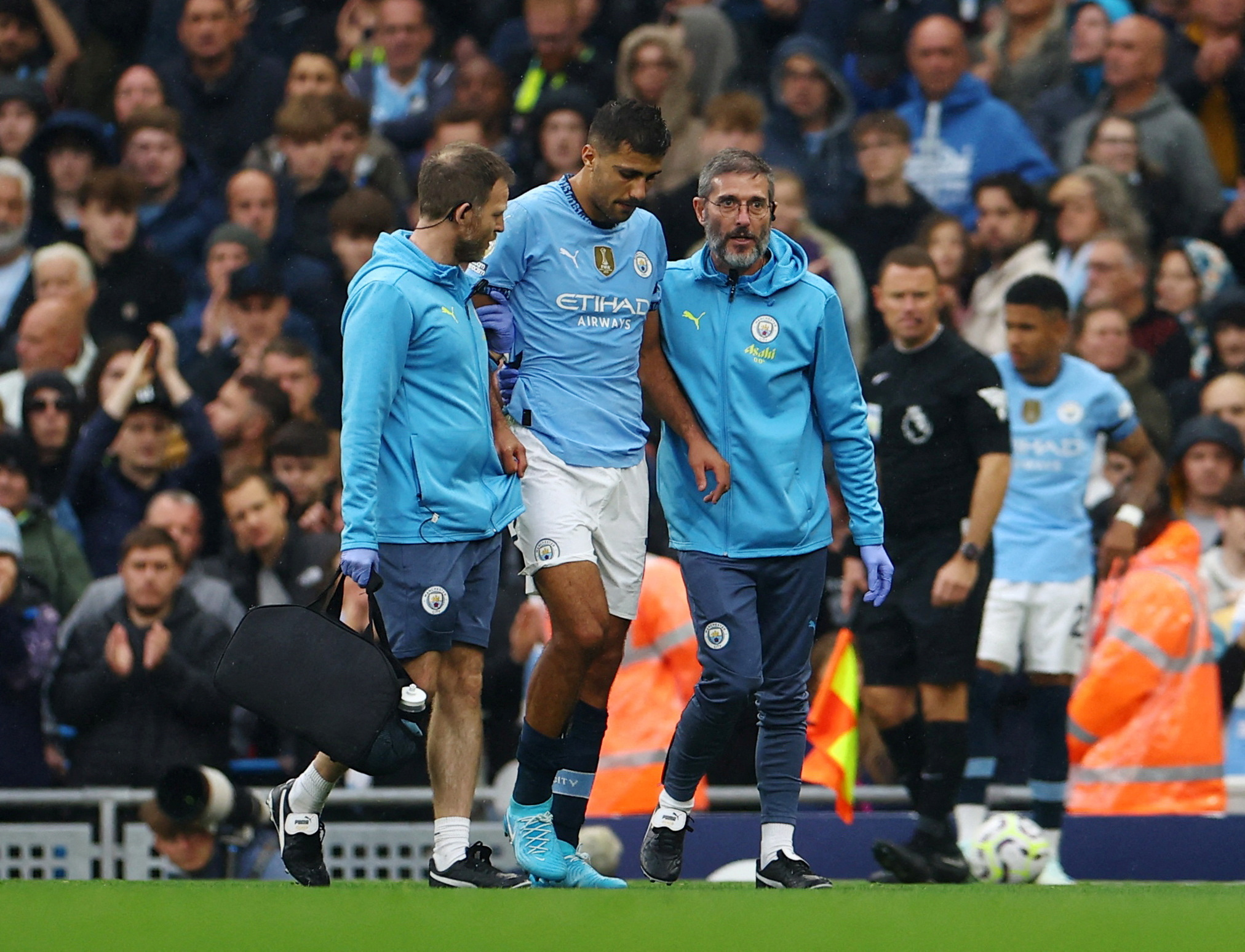 Man City's Rodri out for season after tearing ACL, Guardiola confirms ...