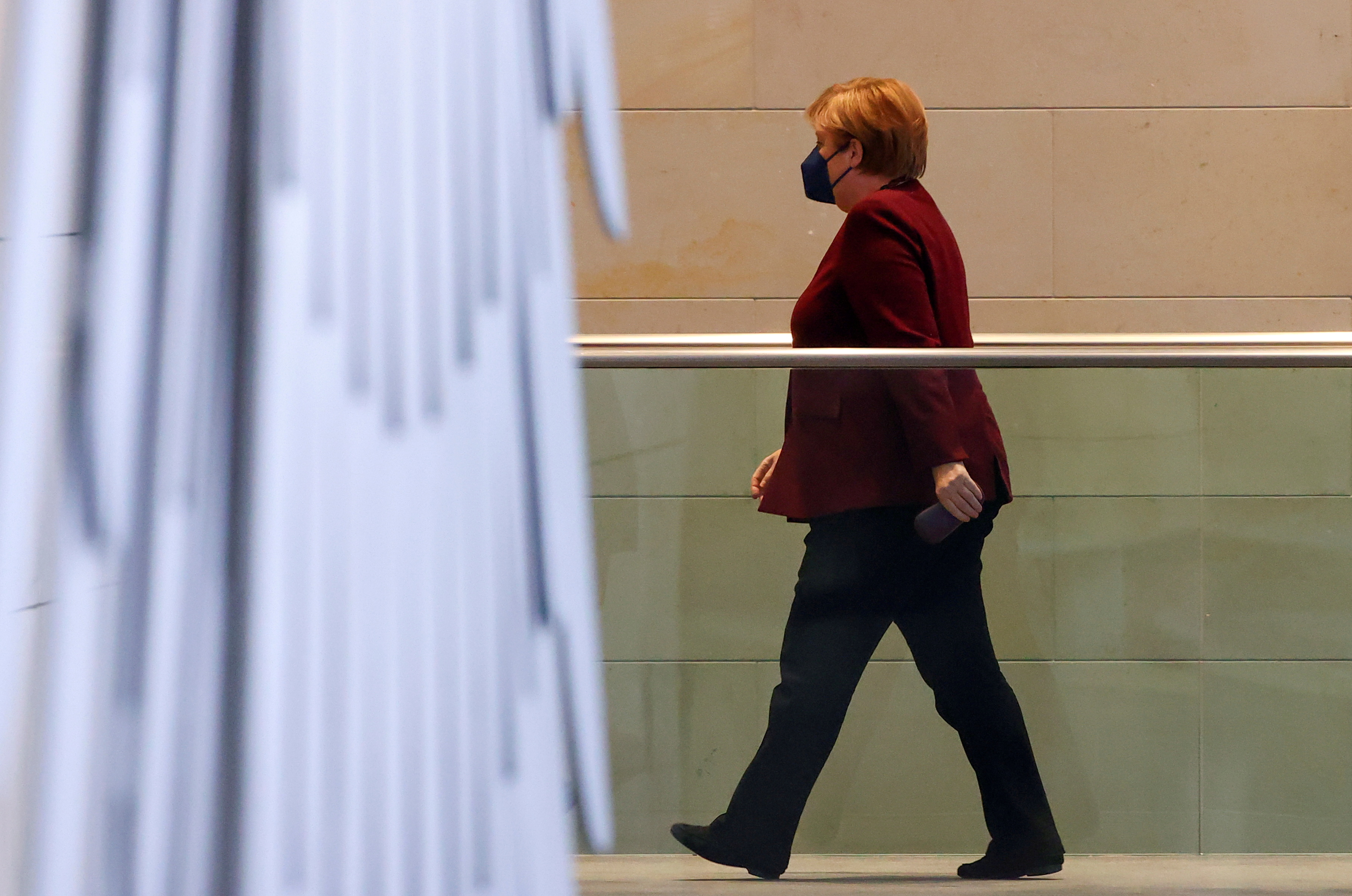 Merkel looks on as Germany's newly elected parliament convenes | Reuters