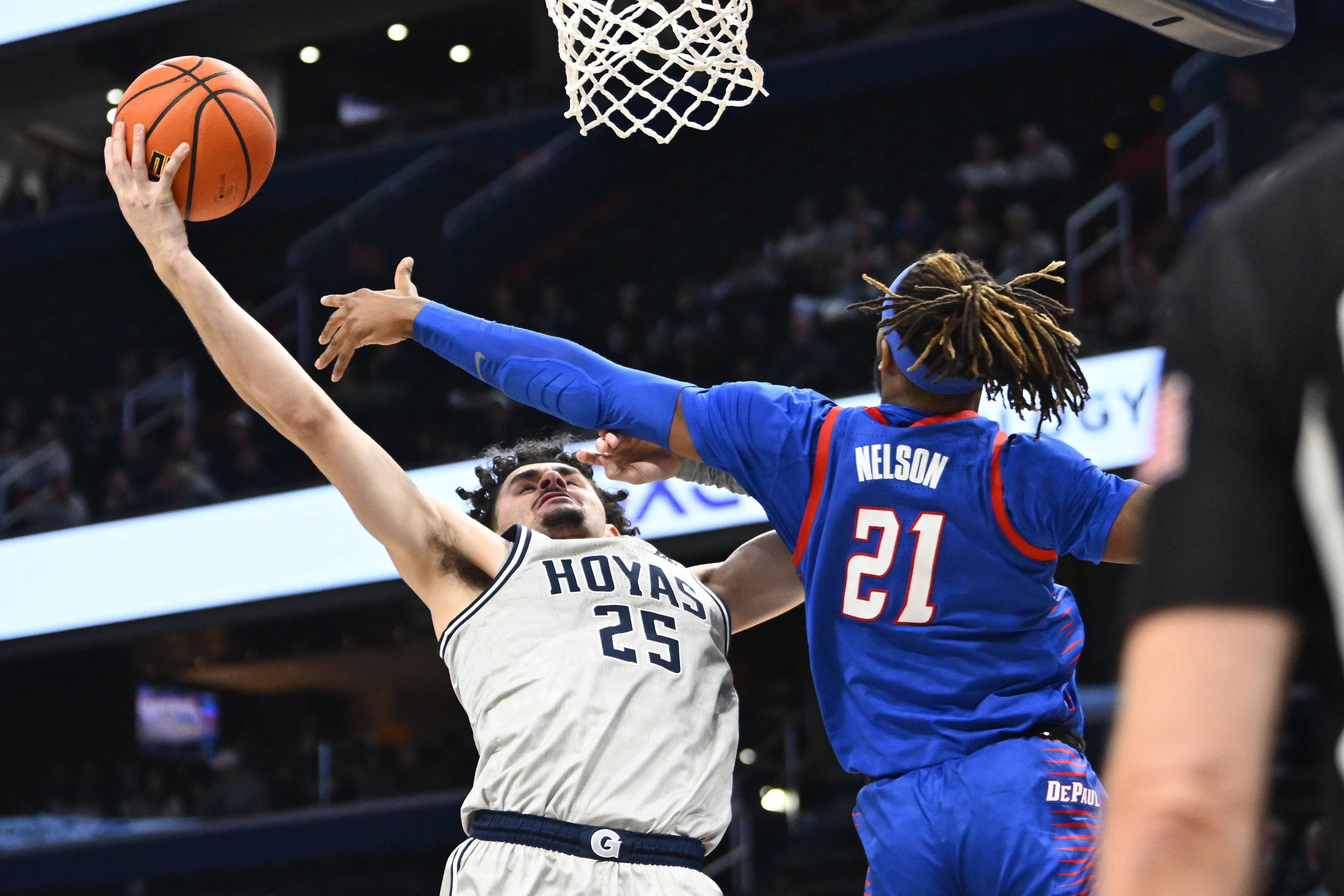 Rowan Brumbaugh propels Georgetown past DePaul | Reuters