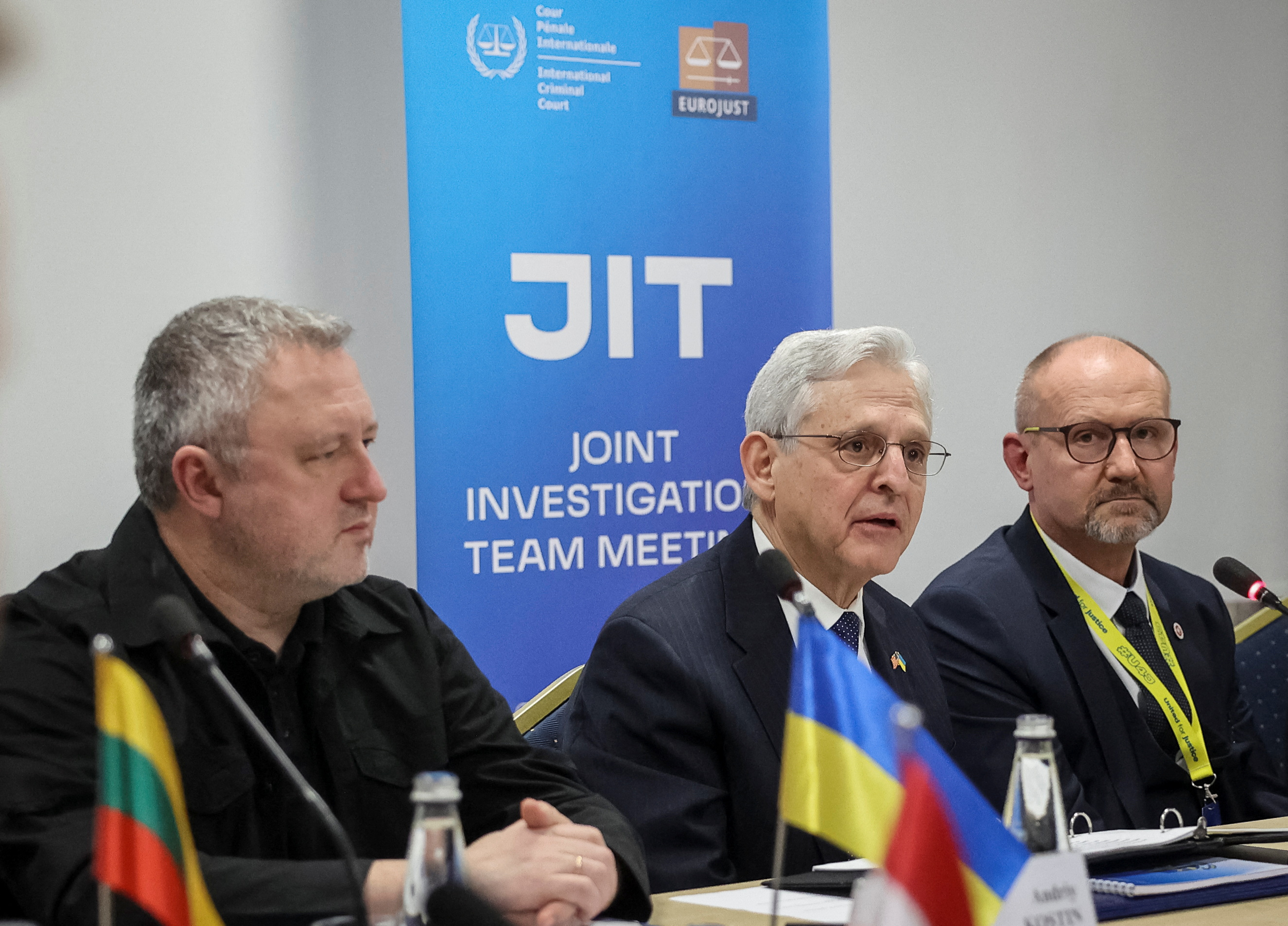 US attorney general makes unannounced trip to Ukraine | Reuters