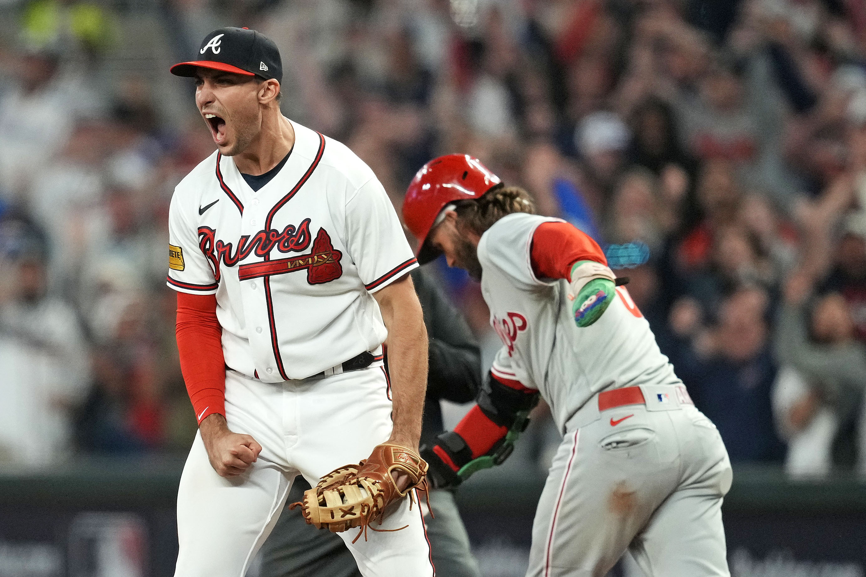Austin Riley, Braves stun Phillies to even NLDS | Reuters