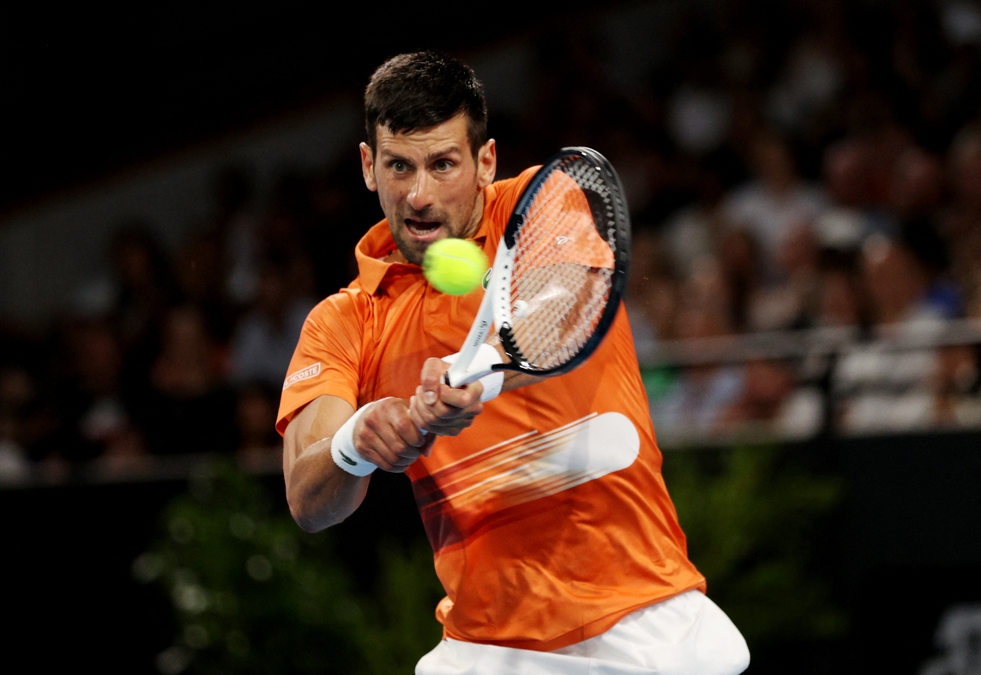 Djokovic shakes off hamstring issue to down Medvedev, reach Adelaide ...
