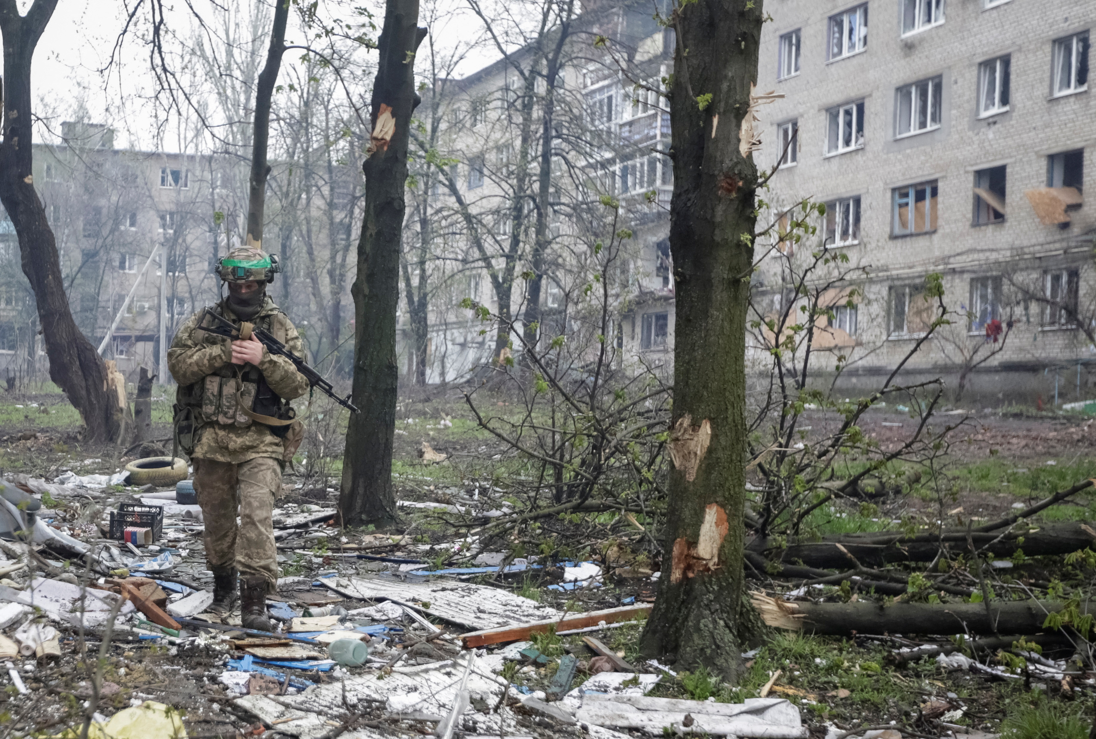 Battle for Bakhmut: Scenes from the front lines - May 22, 2023 | ロイター