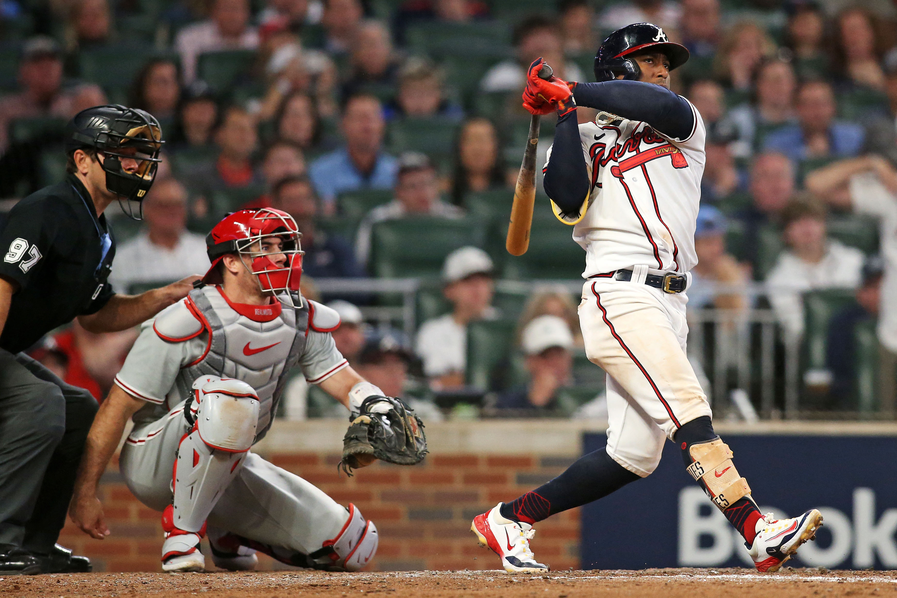 Austin Riley, Braves stun Phillies to even NLDS | Reuters