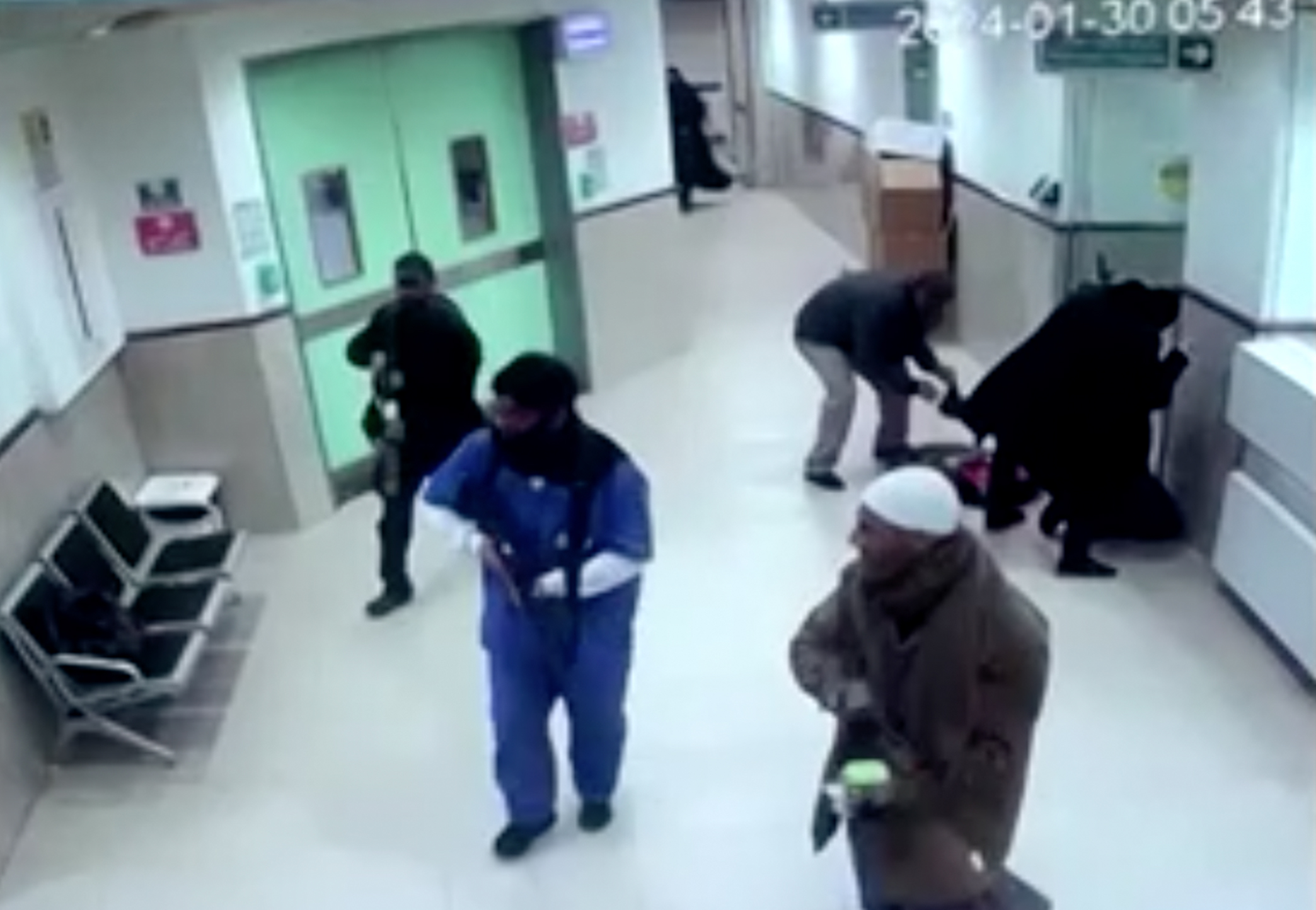The hospital raid by undercover Israeli commandos frame by frame | Reuters