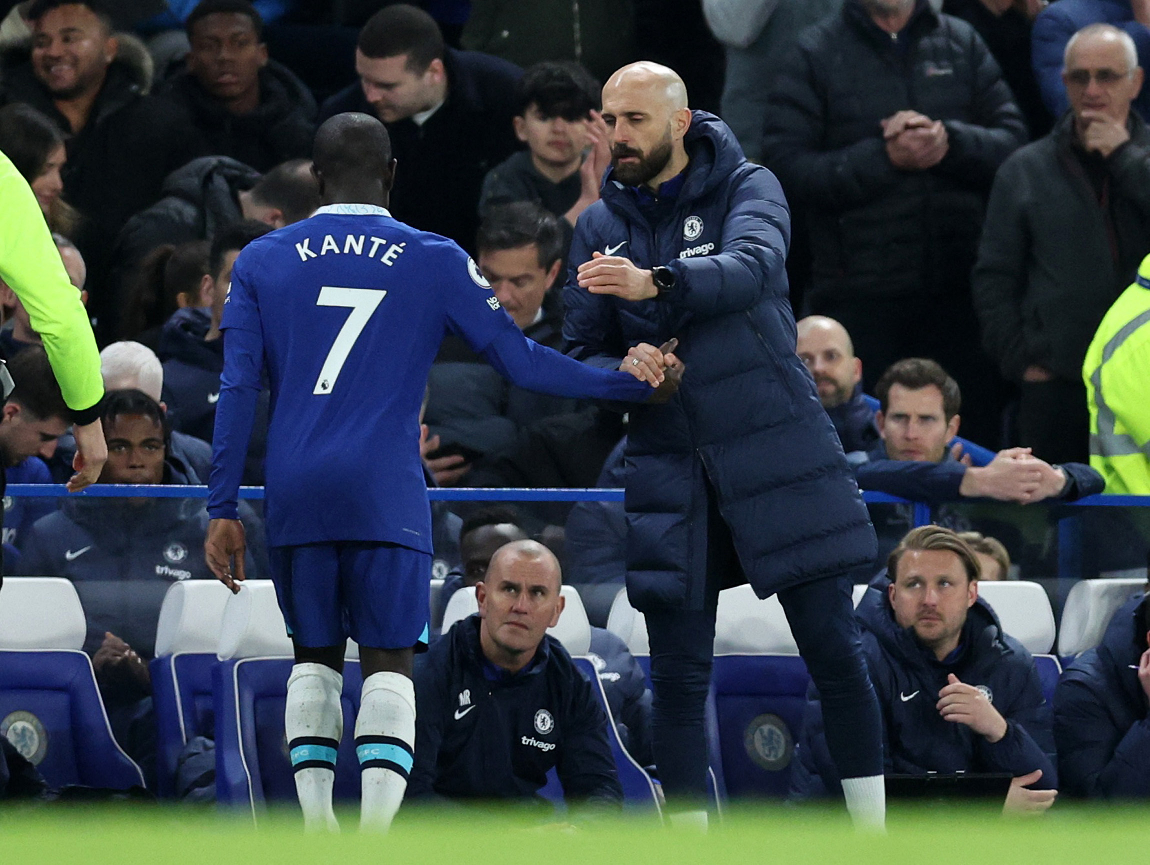 Chelsea interim coach says misfiring players are only human | Reuters