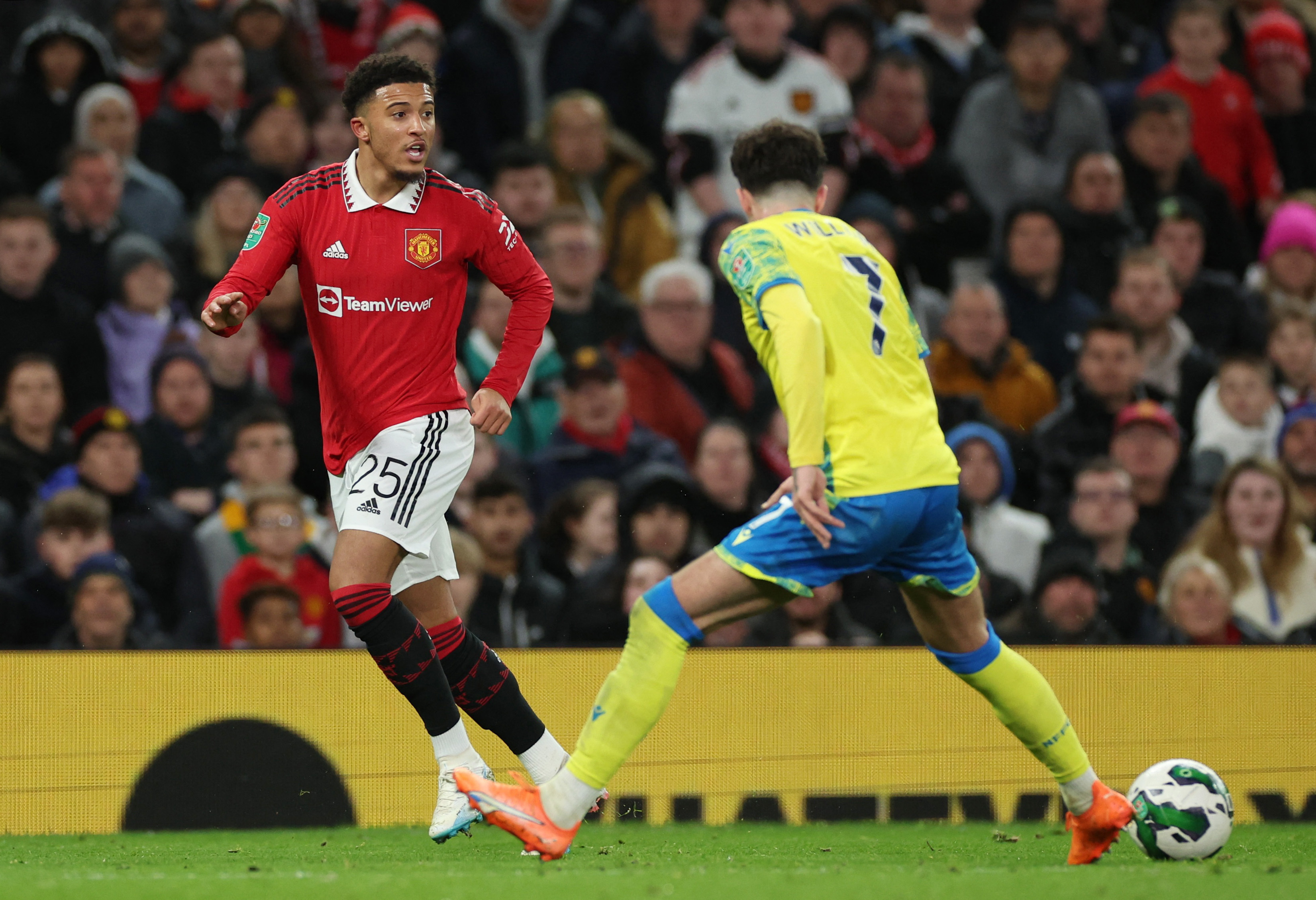 Martial, Fred strike as Man United ease past Forest into final | Reuters