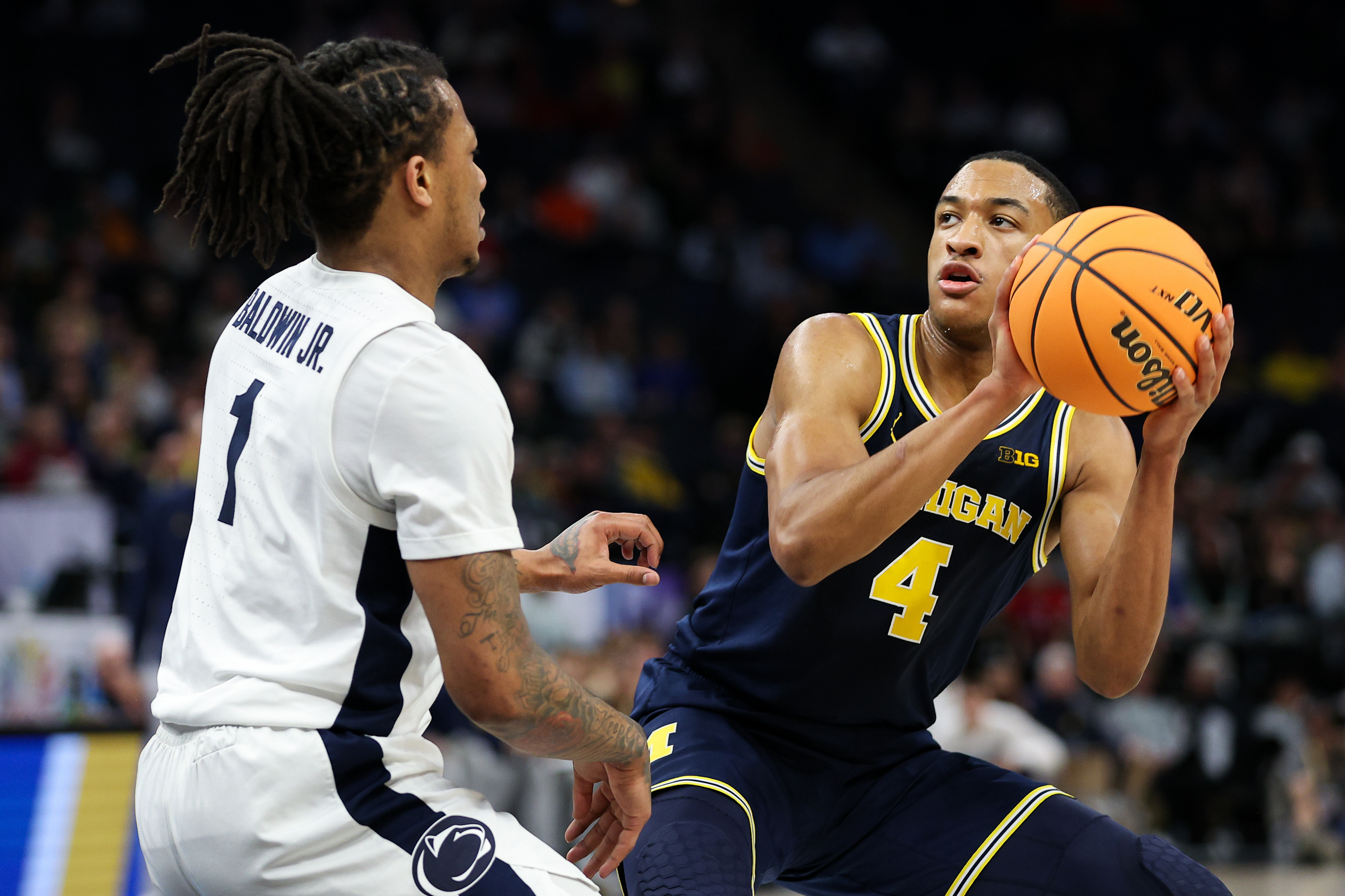 Penn State rolls Michigan in Big Ten tourney opener | Reuters