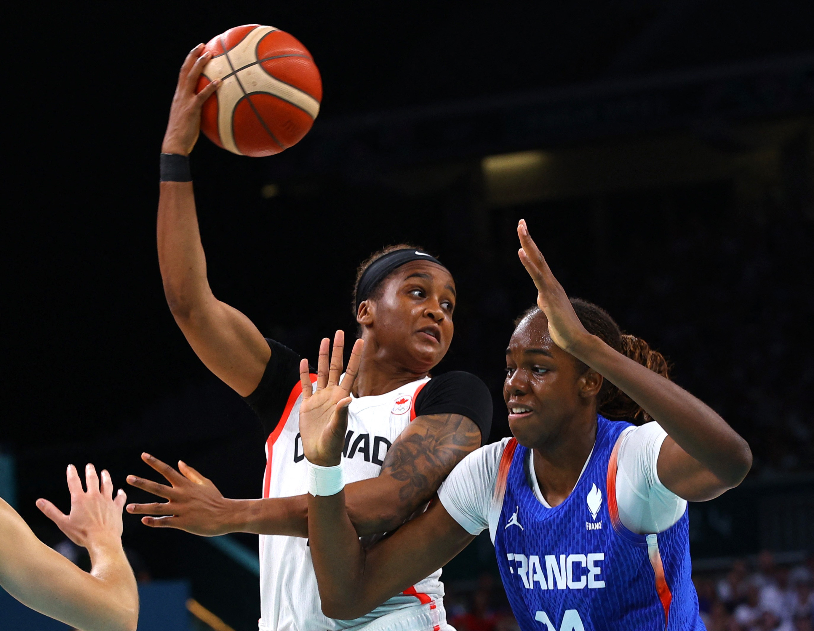 Basketball-Canada men's team in the stands to support women's side in ...