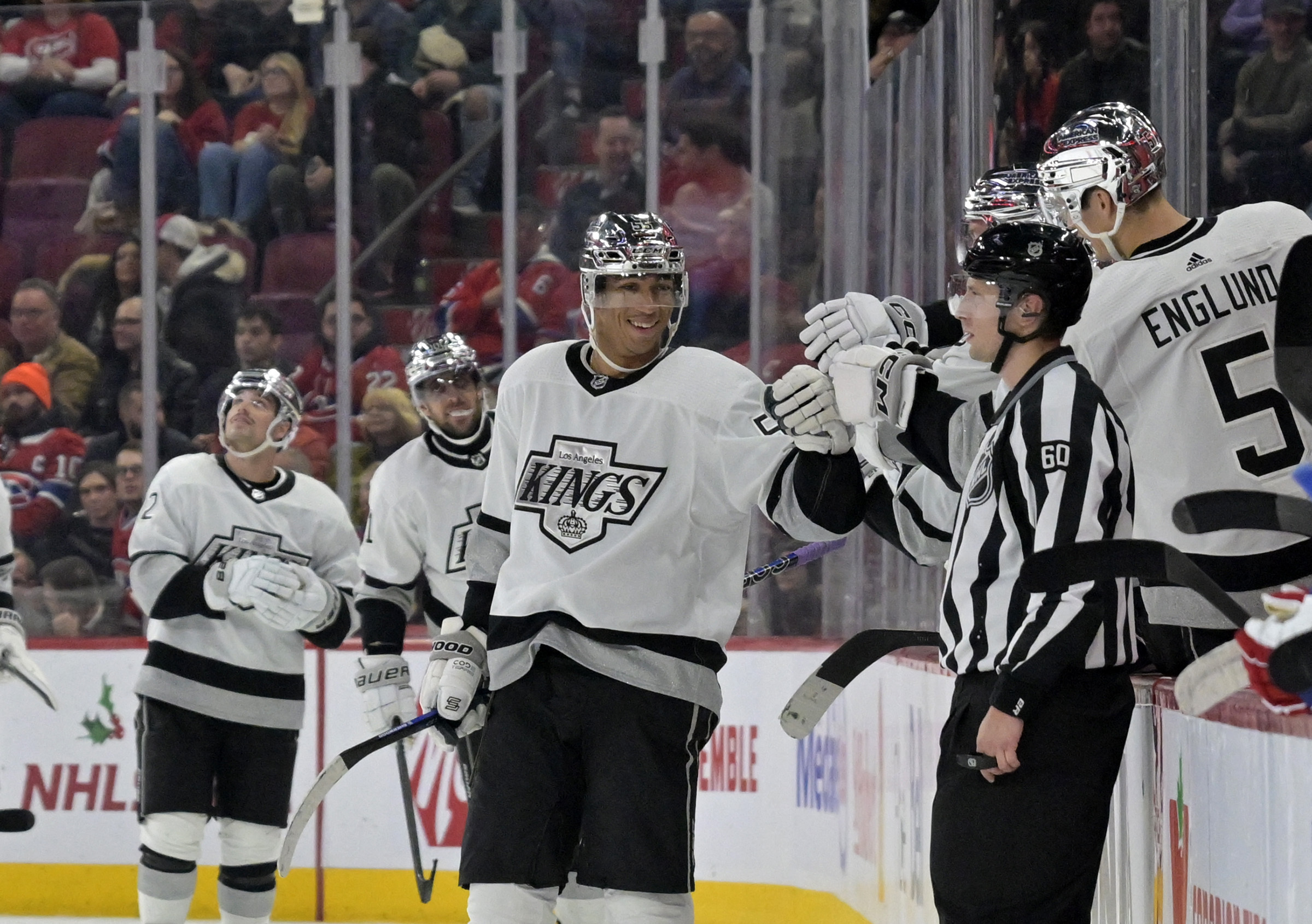 Kings top Habs for record 11th straight road win to start season | Reuters