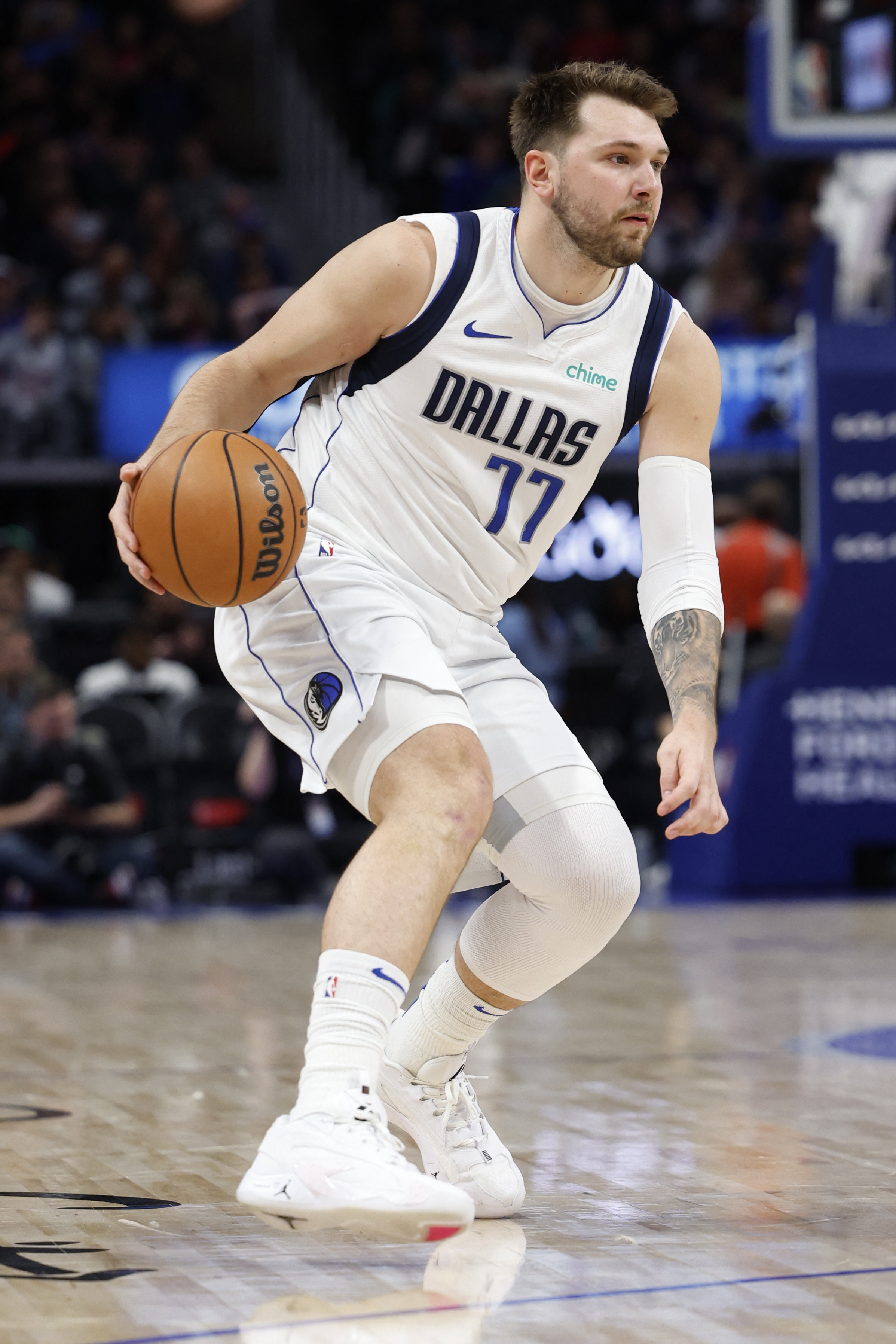 Luka Doncic sets triple-double mark as Mavs top Pistons | Reuters