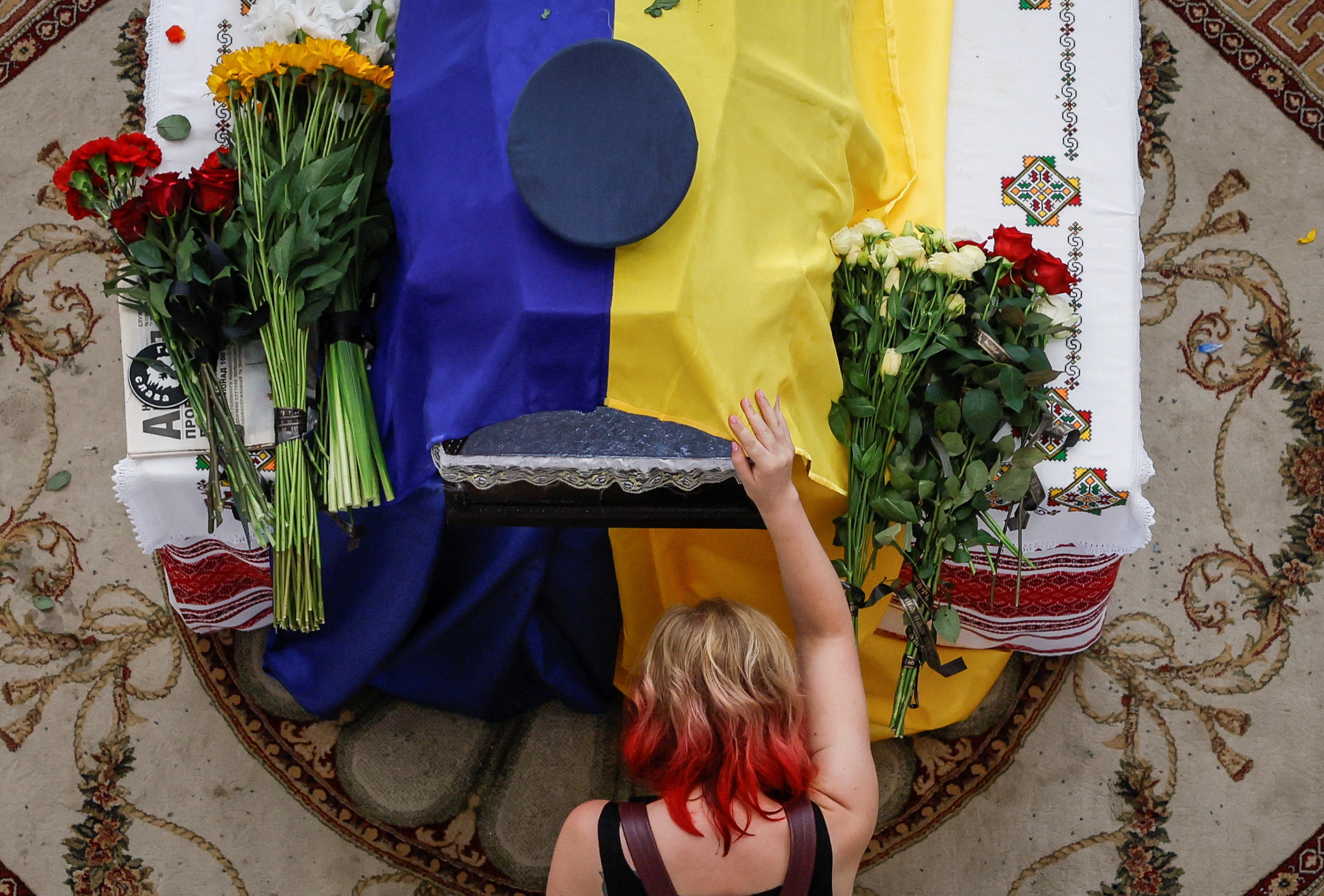 Ukraine mourns ace fighter pilot 'Juice' killed in collision | Reuters