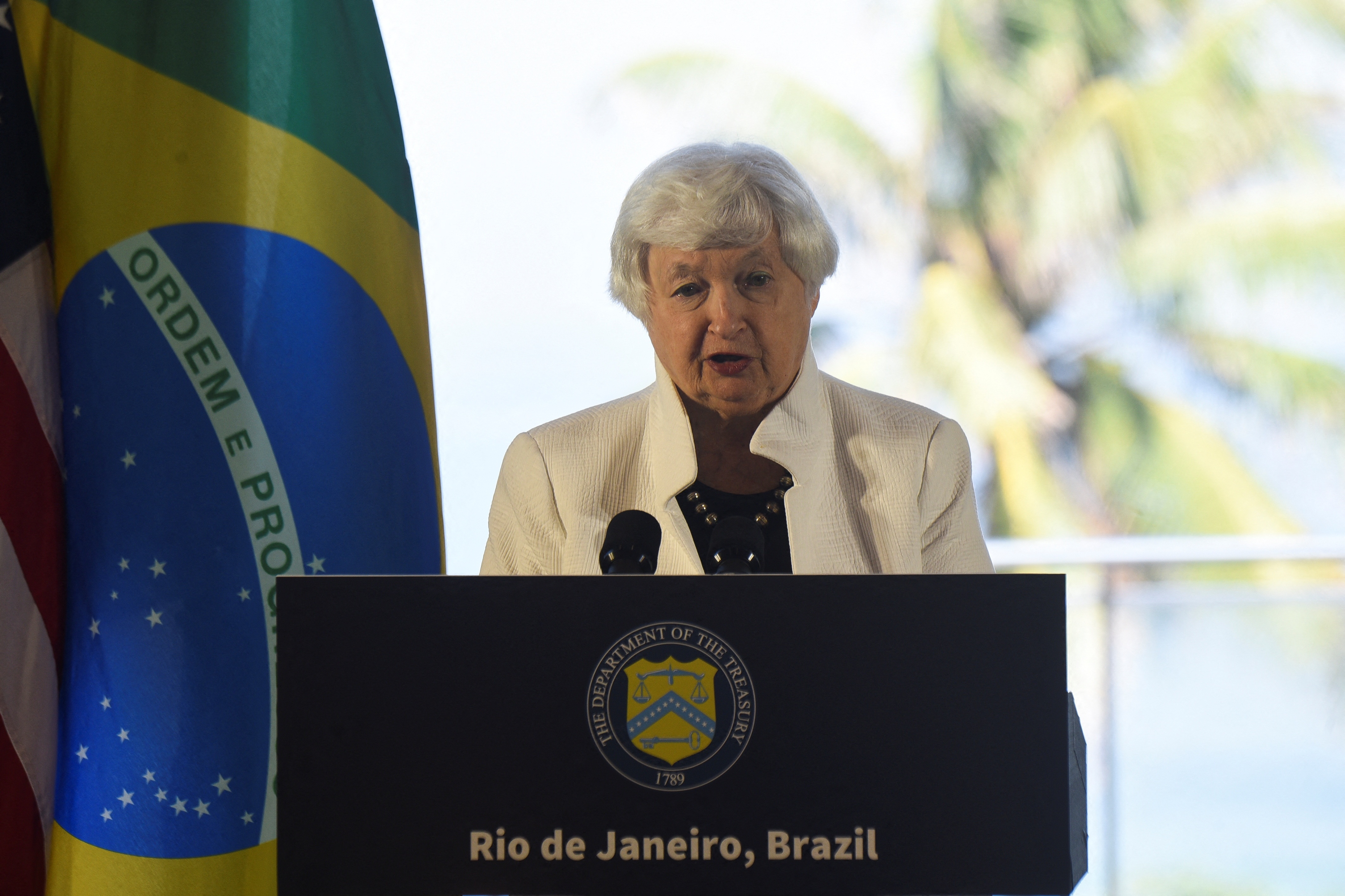 Keep global tax negotiations at OECD, not UN, Yellen says | Reuters