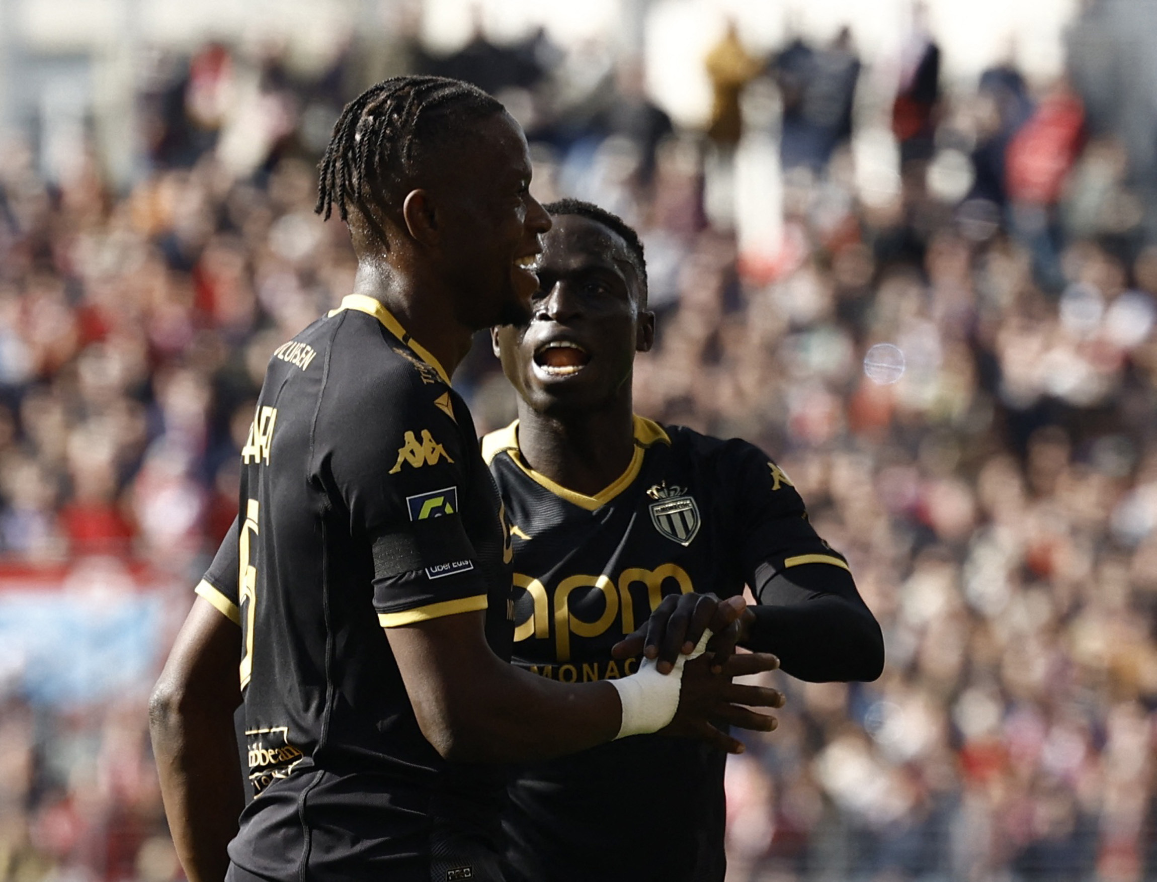 Monaco move second after 2-0 win over Brest | Reuters