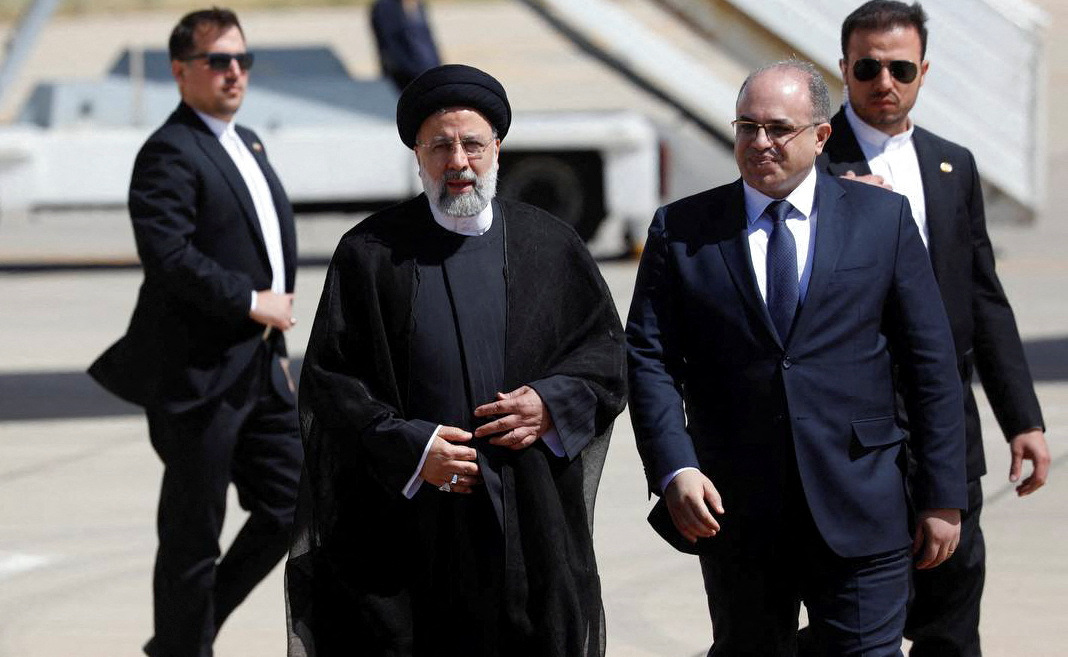 Iranian president in Damascus for first visit since Syrian war began ...