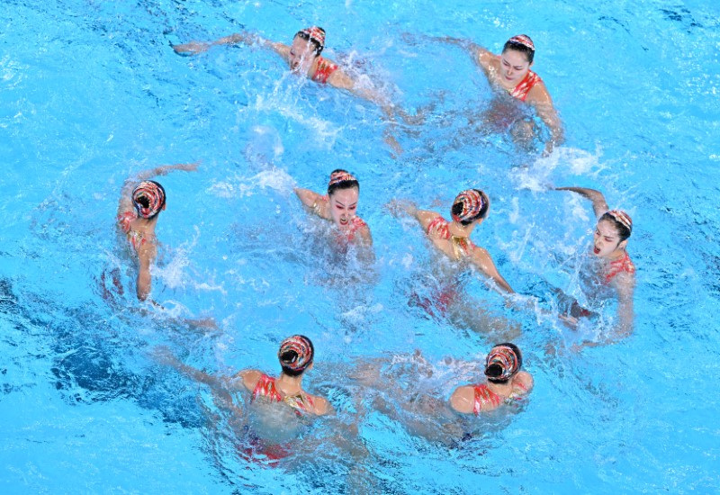 Artistic swimming-China win first gold in acrobatic team event with big ...