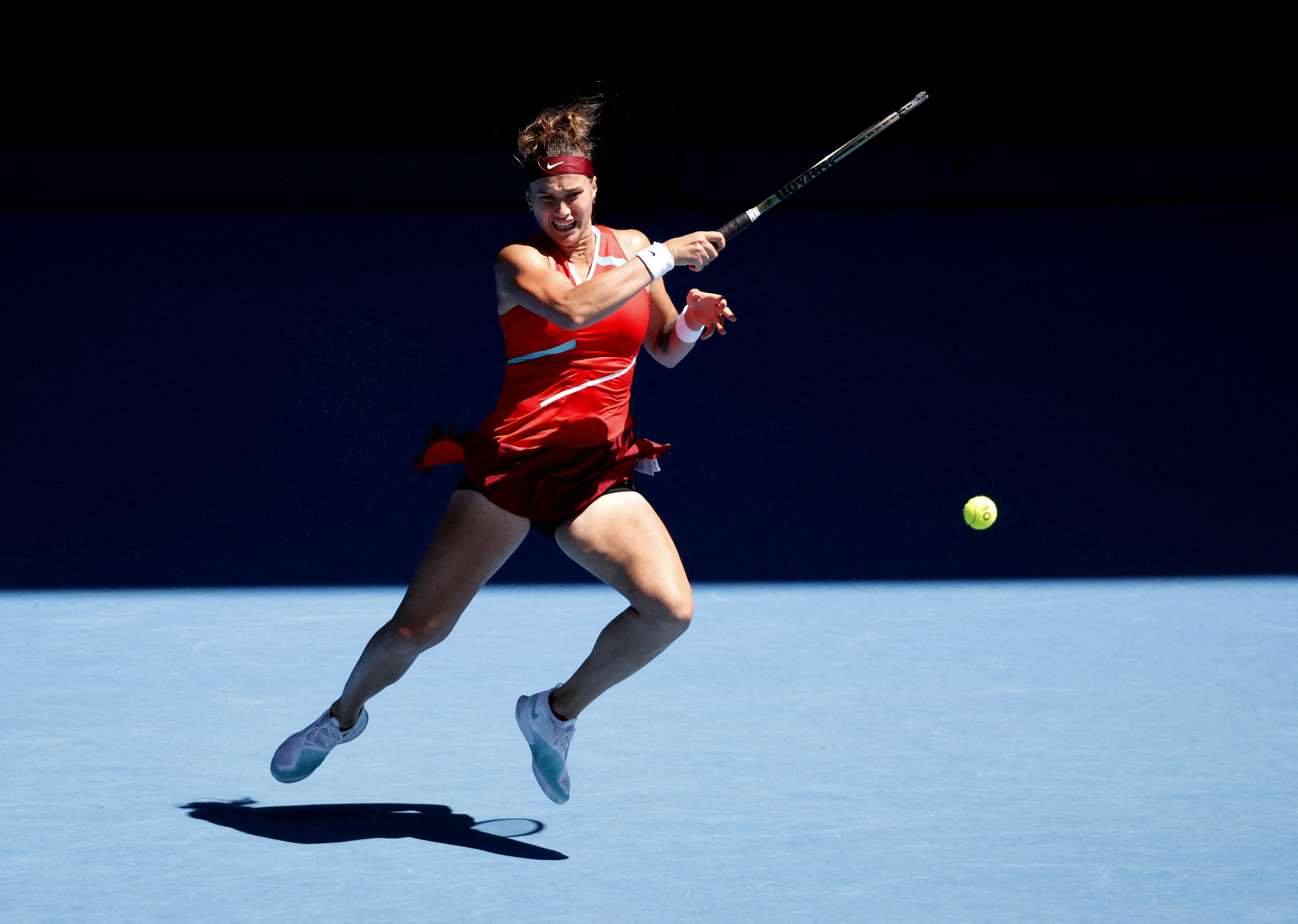 Sabalenka survives service meltdown to avoid seed exodus | Reuters