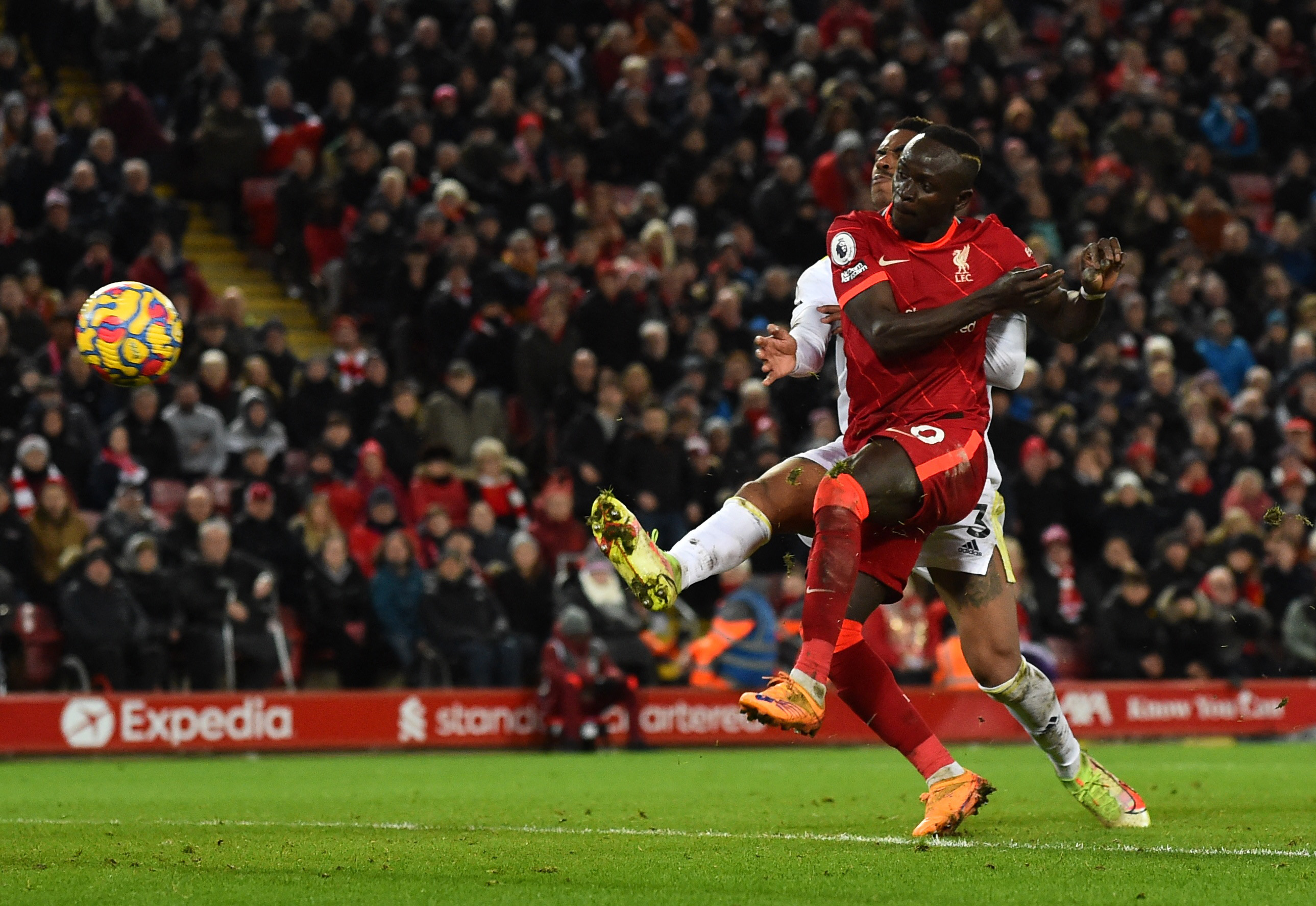 Liverpool hit Leeds for six to close gap on City | Reuters