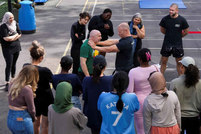 UK women of colour learn self-defence in response to racist riots | Reuters