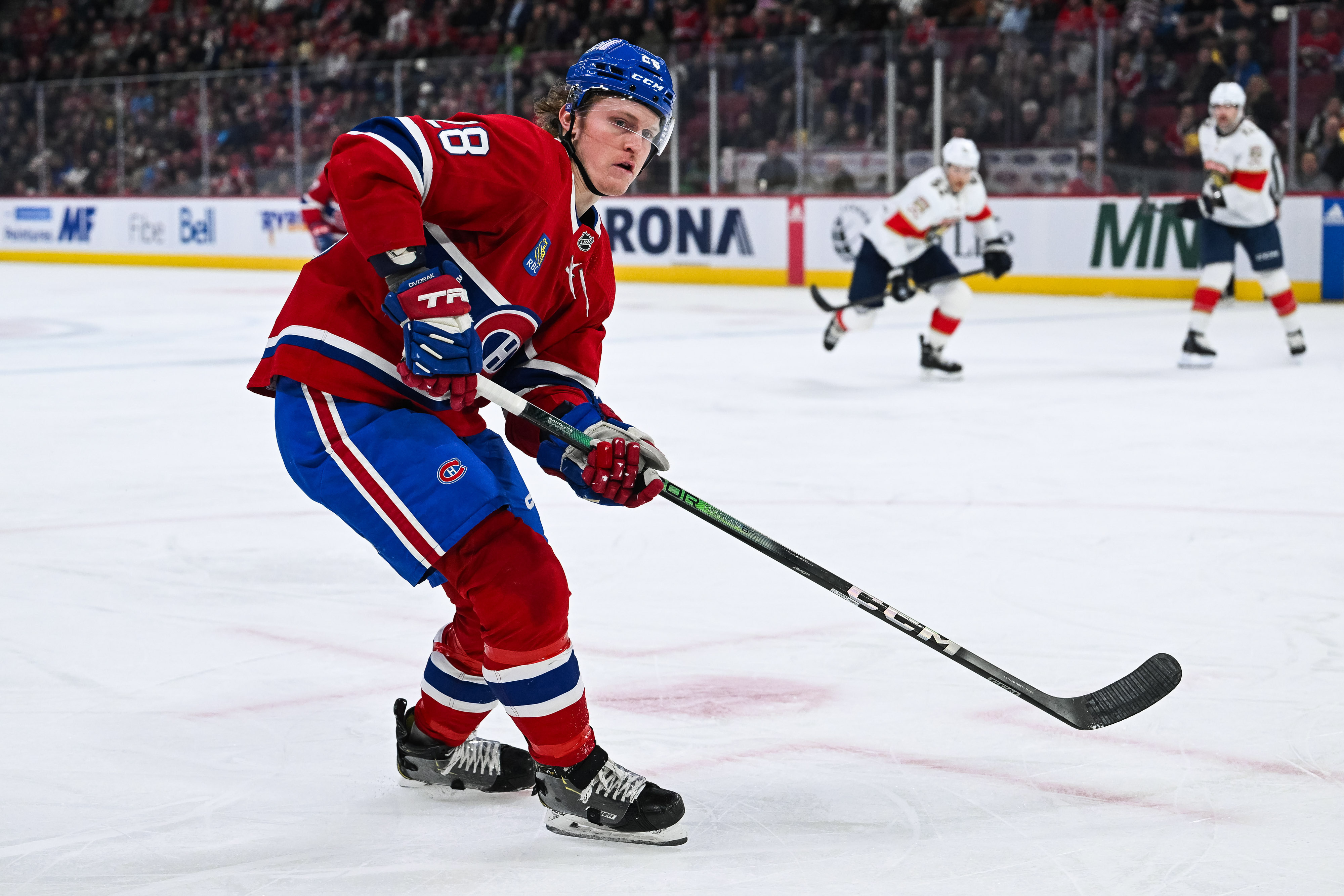 Sean Monahan's two goals lift Habs over Kraken | Reuters