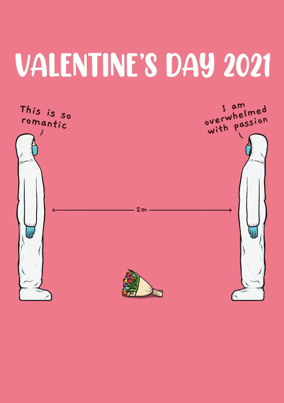 'Will you be my quarantine?' - Valentine's Day cards in a pandemic ...